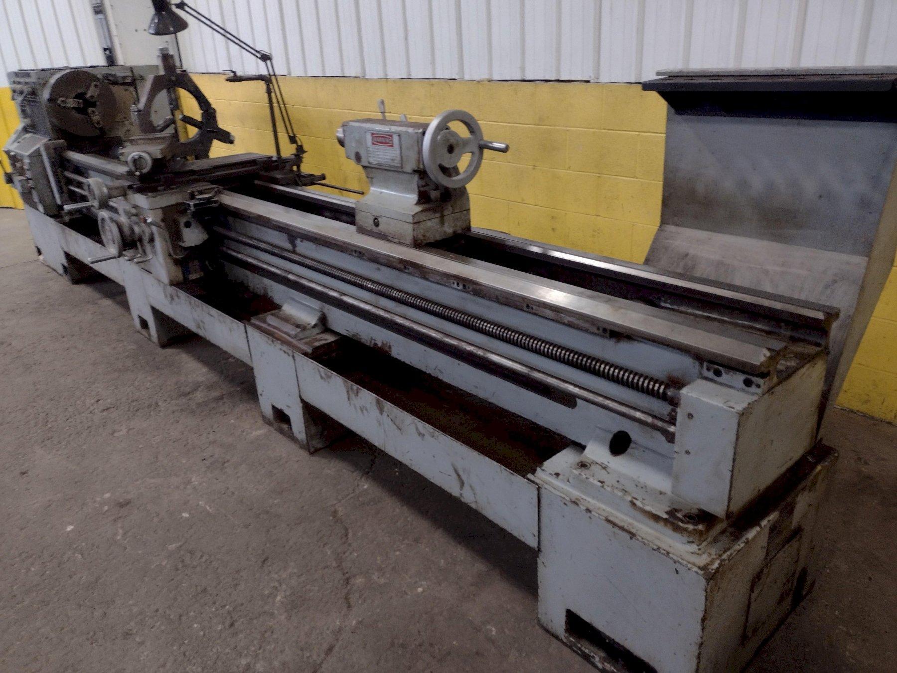 22″ X 157″ TARNOW MODEL TUJ 50M GAP BED ENGINE LATHE: STOCK 17547