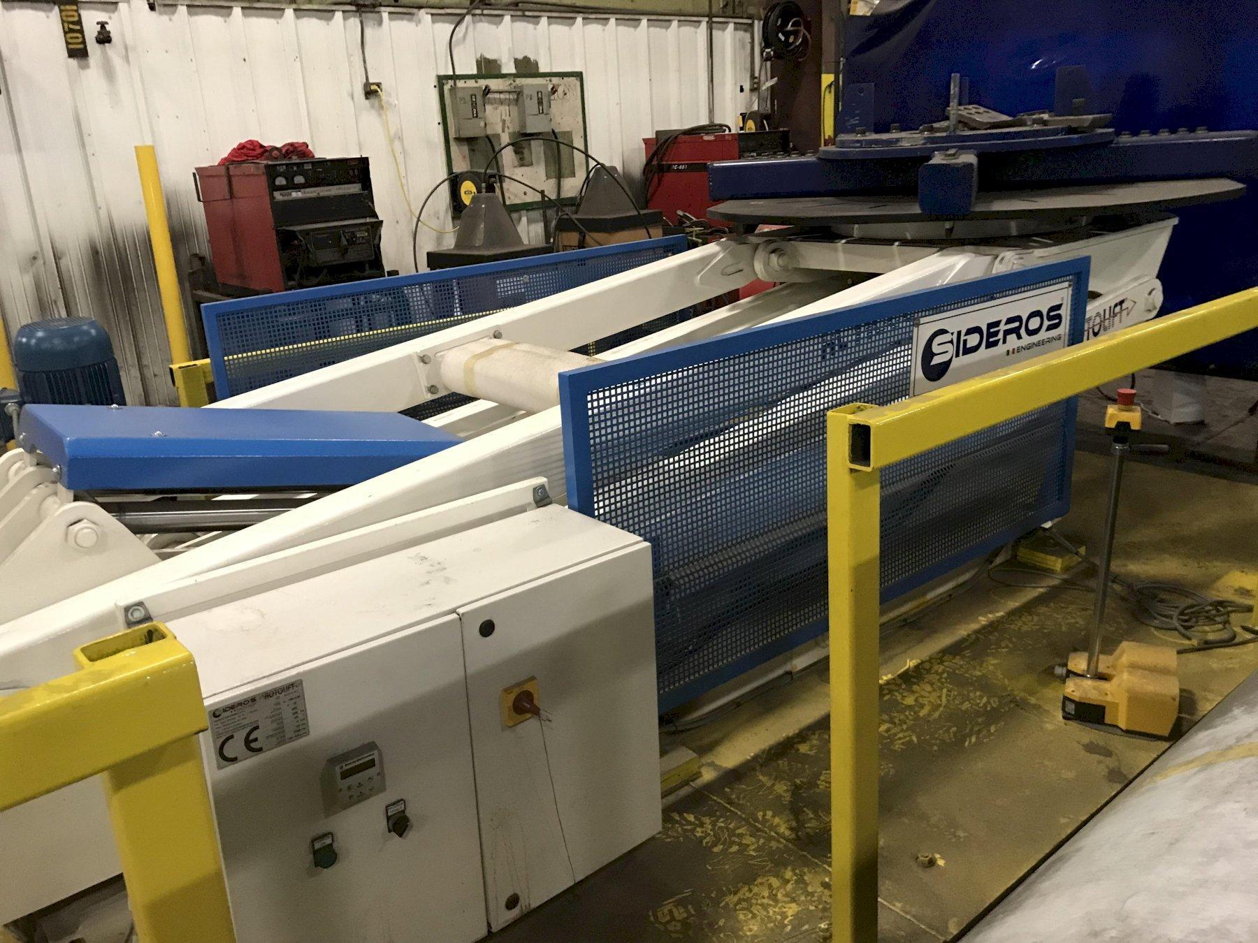 24,000 LBS SIDEROS MODEL #RL-11000 WELDING POSITIONER: STOCK #18006