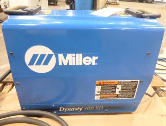 250 AMP Miller Dynasty 300SD AC/DC Tig-Stick Welding Power Source ...