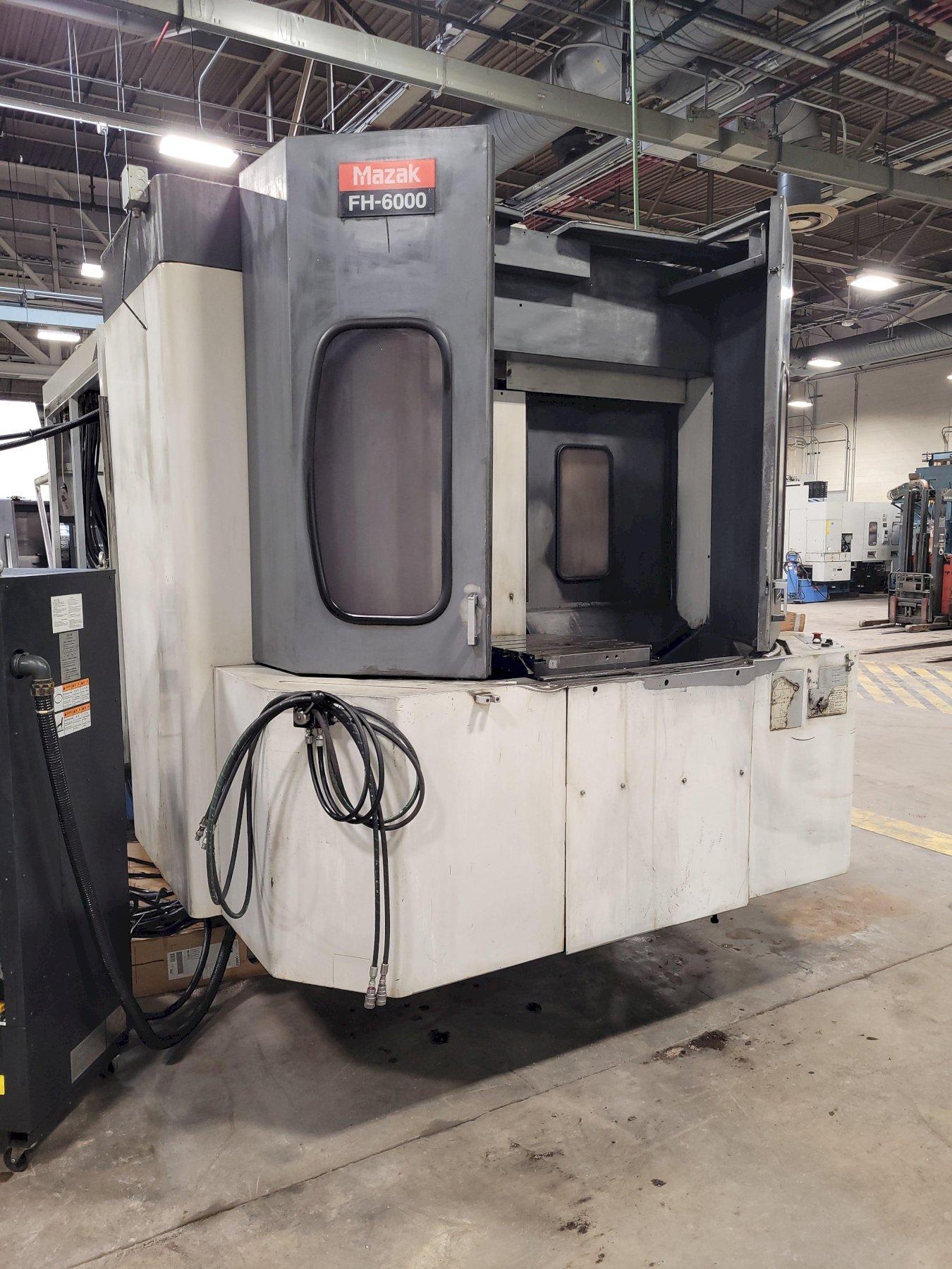 Mazak Model FH-6000 4-Axis CNC Horizontal Machining Center | Adams ...
