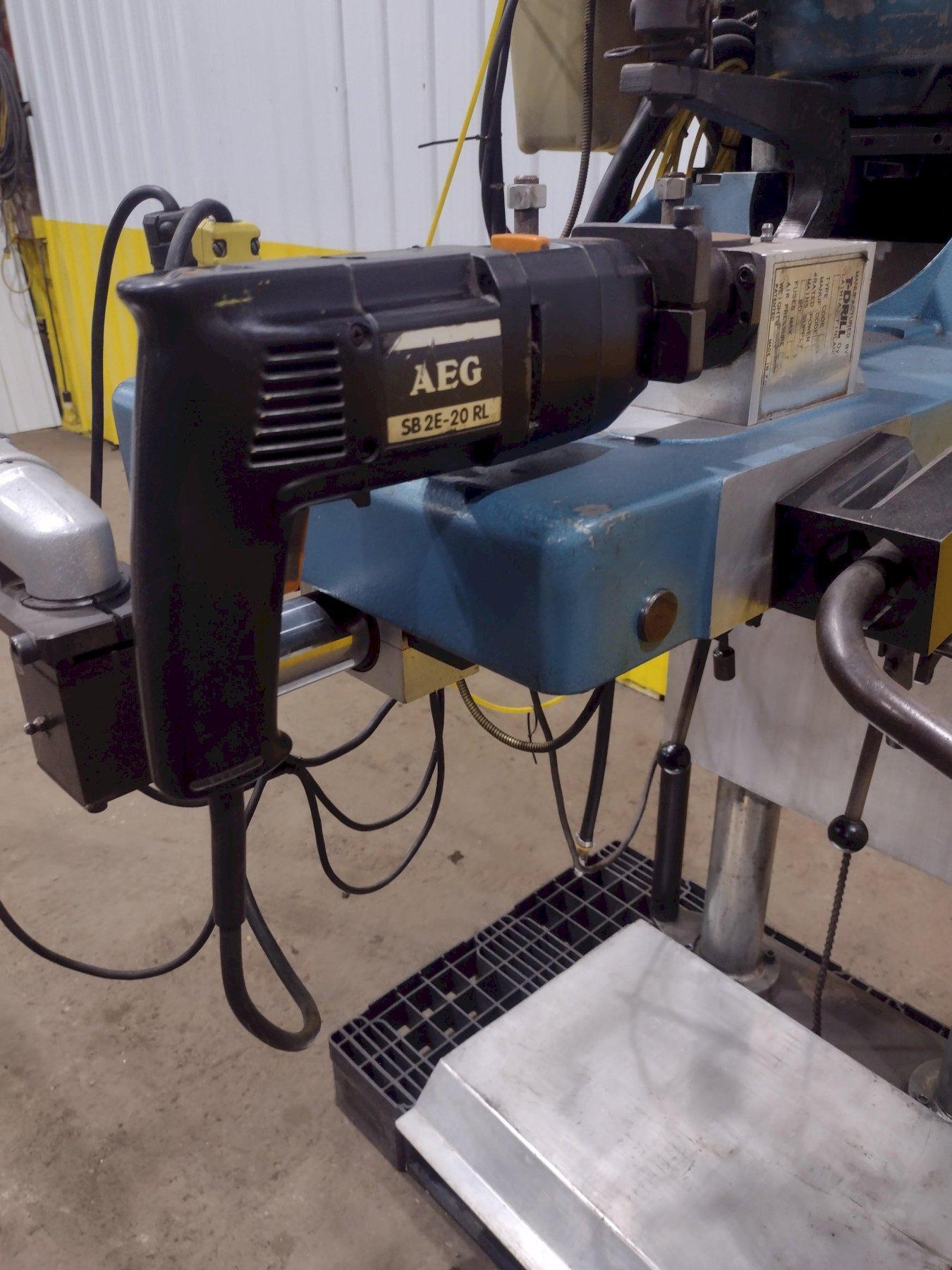 T-DRILL MODEL T-150 TEE JOINT PIPE COLLARING MACHINE: STOCK #19409