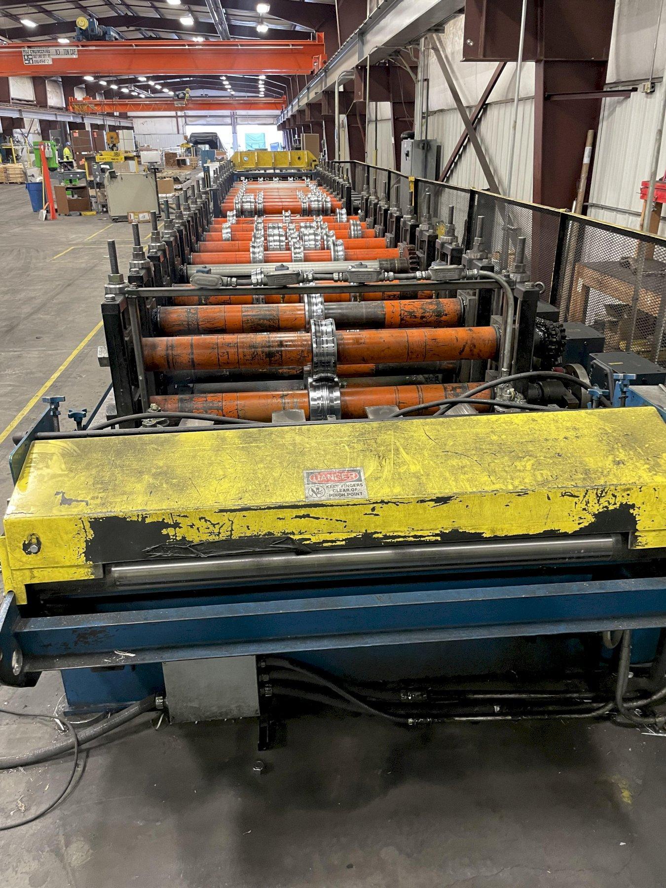 “GRANDRIB 3 PANEL” METFORM 14 STAND X 4″ X 48″ ROLLFORMING LINE: STOCK ...