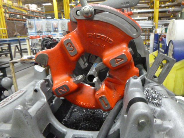 Ridgid Model 535-A Automatic Threading Machine | Adams Machinery Company