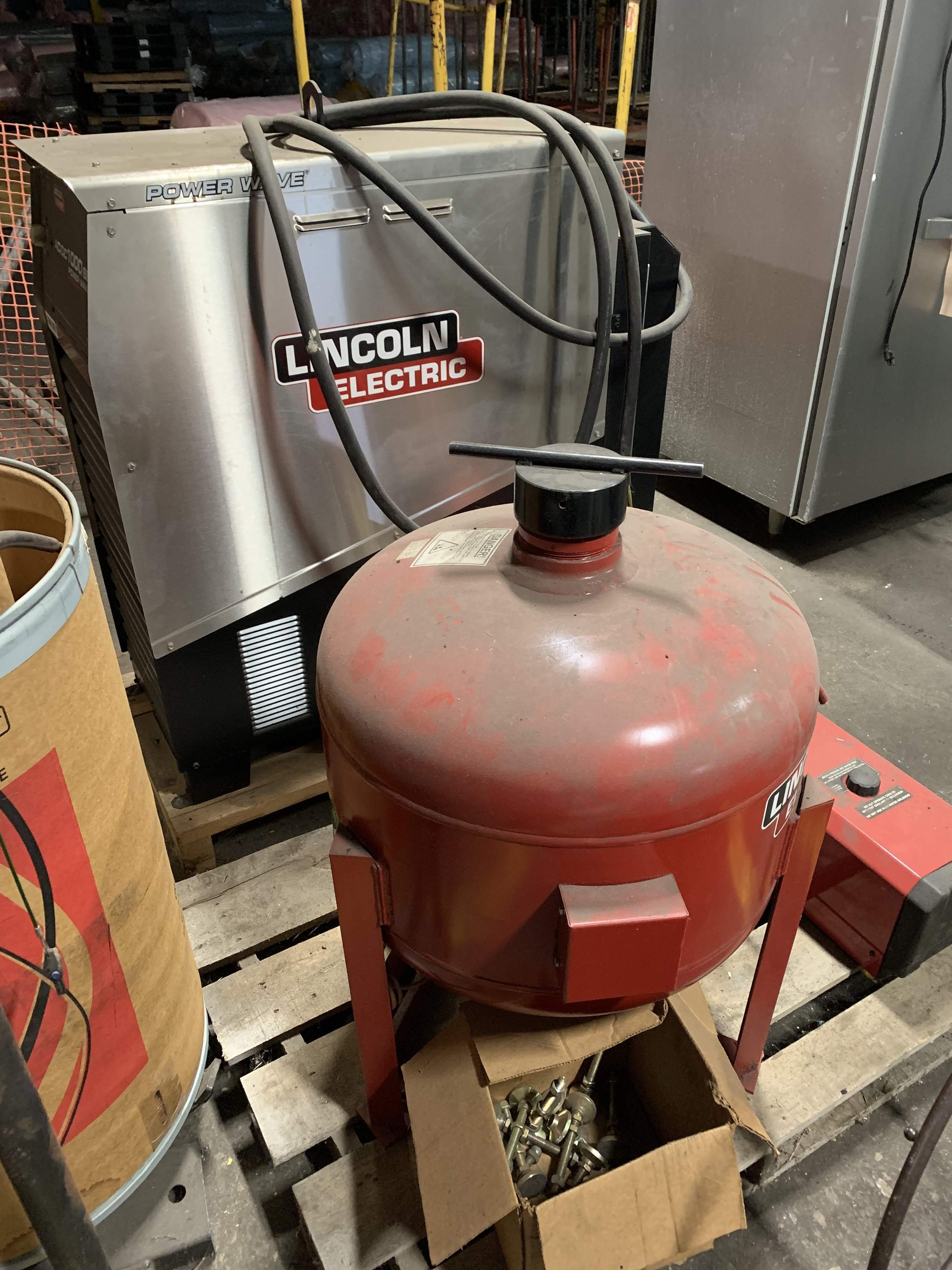 120″ X 3/8″ PANDJIRIS MODEL 120-I/50-FS SEAM WELDER WITH LINCOLN ...