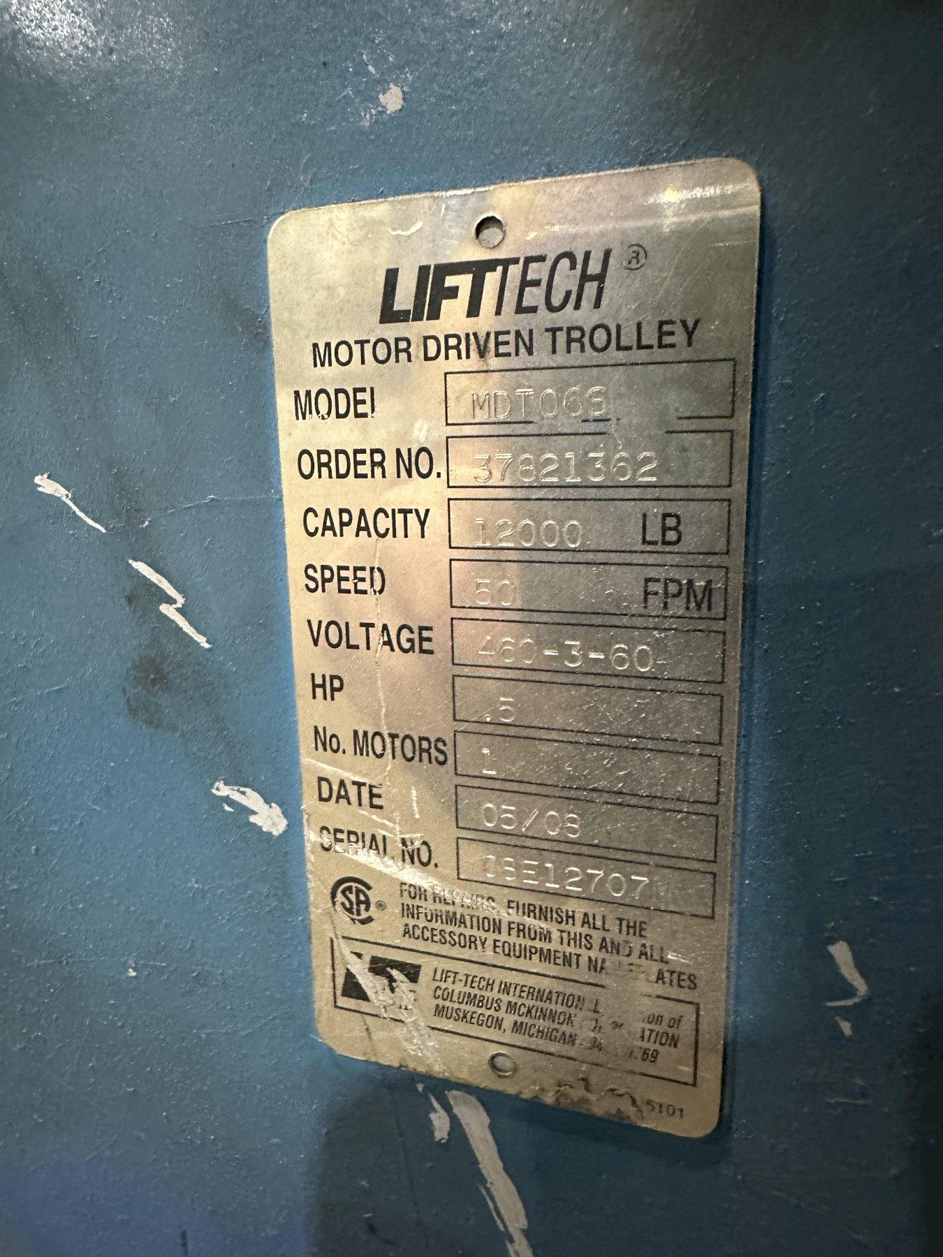 5-TON X 38′ SHAW BOX OVERHEAD BRIDGE CRANE W/ REMOTE PENDANT CONTROL ...