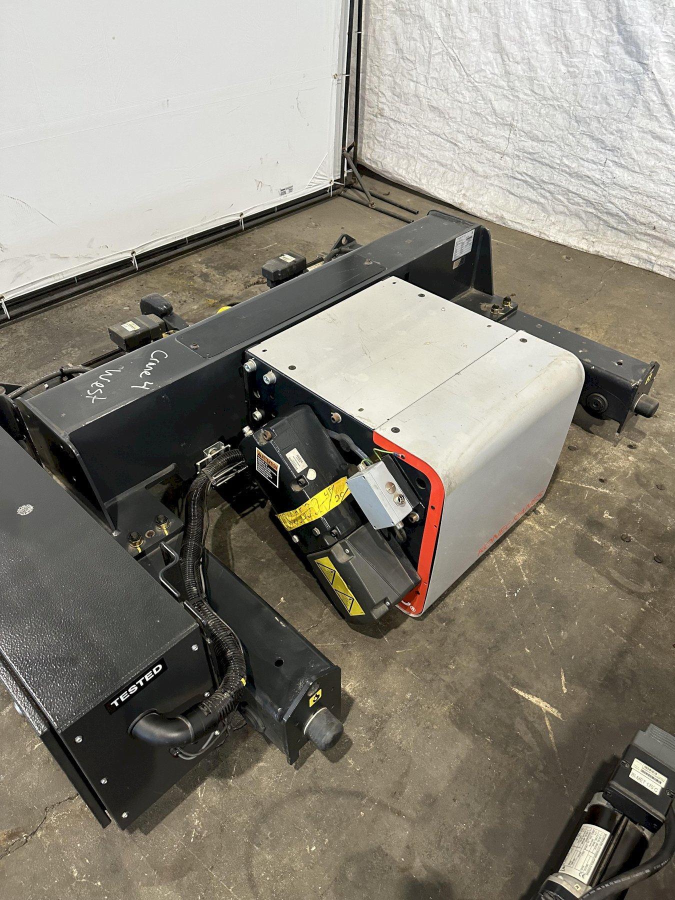 5 TON KONE CXT50410050S76 TOP RUNNING TROLLEY HOIST. STOCK # 0100723 ...