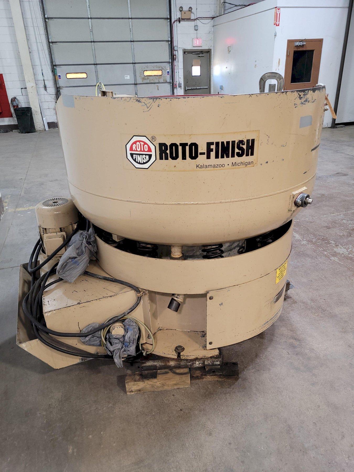 11 cu. ft. Rotofinish Spiratron ‘ER’ 1011 Vibratory Finishing Bowl ...