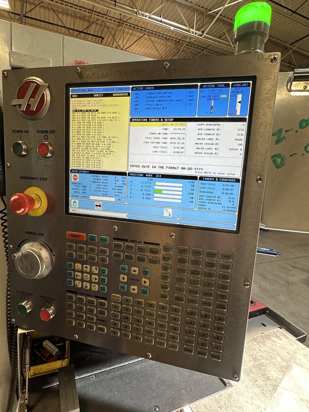 Haas VF5/40XT-3 Available 2014’s | Lee Stevens Machinery