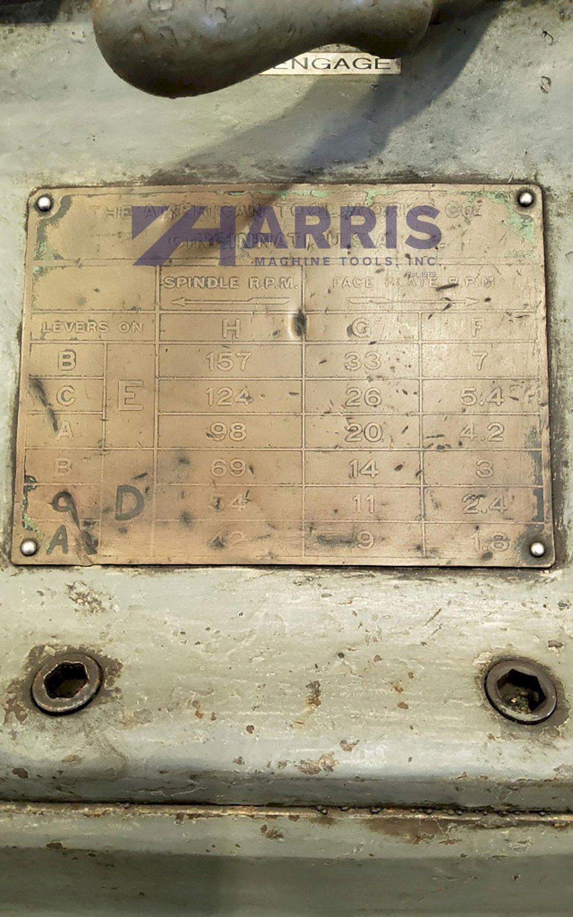 48″ x 35′ American Engine Lathe | Harris Machine Tools