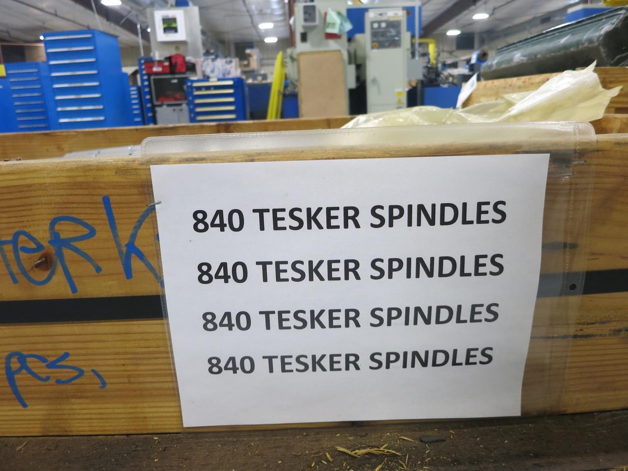 Tesker Model 840 Cylindrical Die Thread Roller Machine | Hariton ...