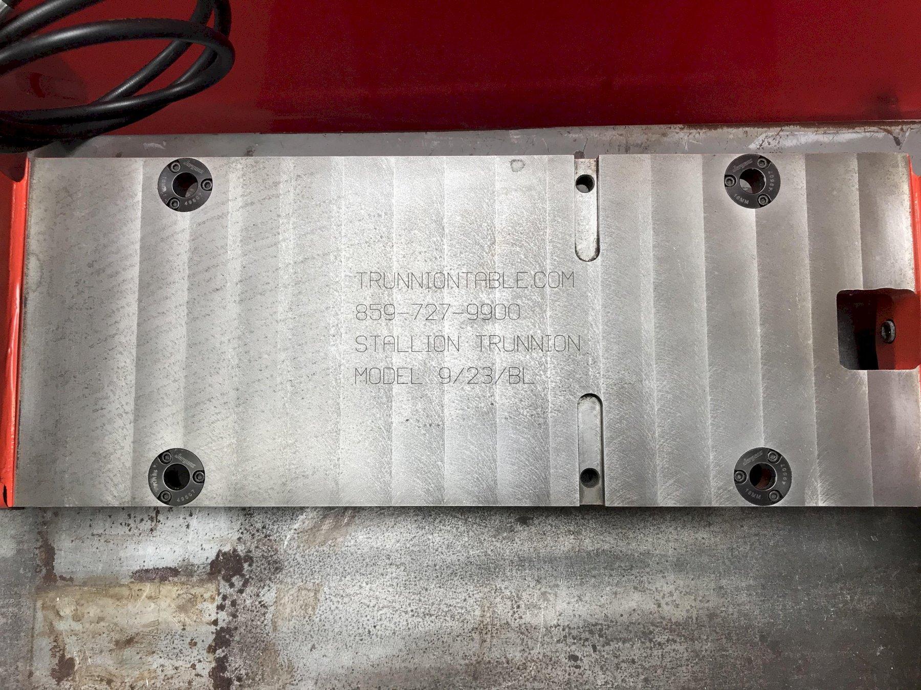 Haas HRT 210 Rotary Table Indexer with: Martin Stallion Trunnion Table ...