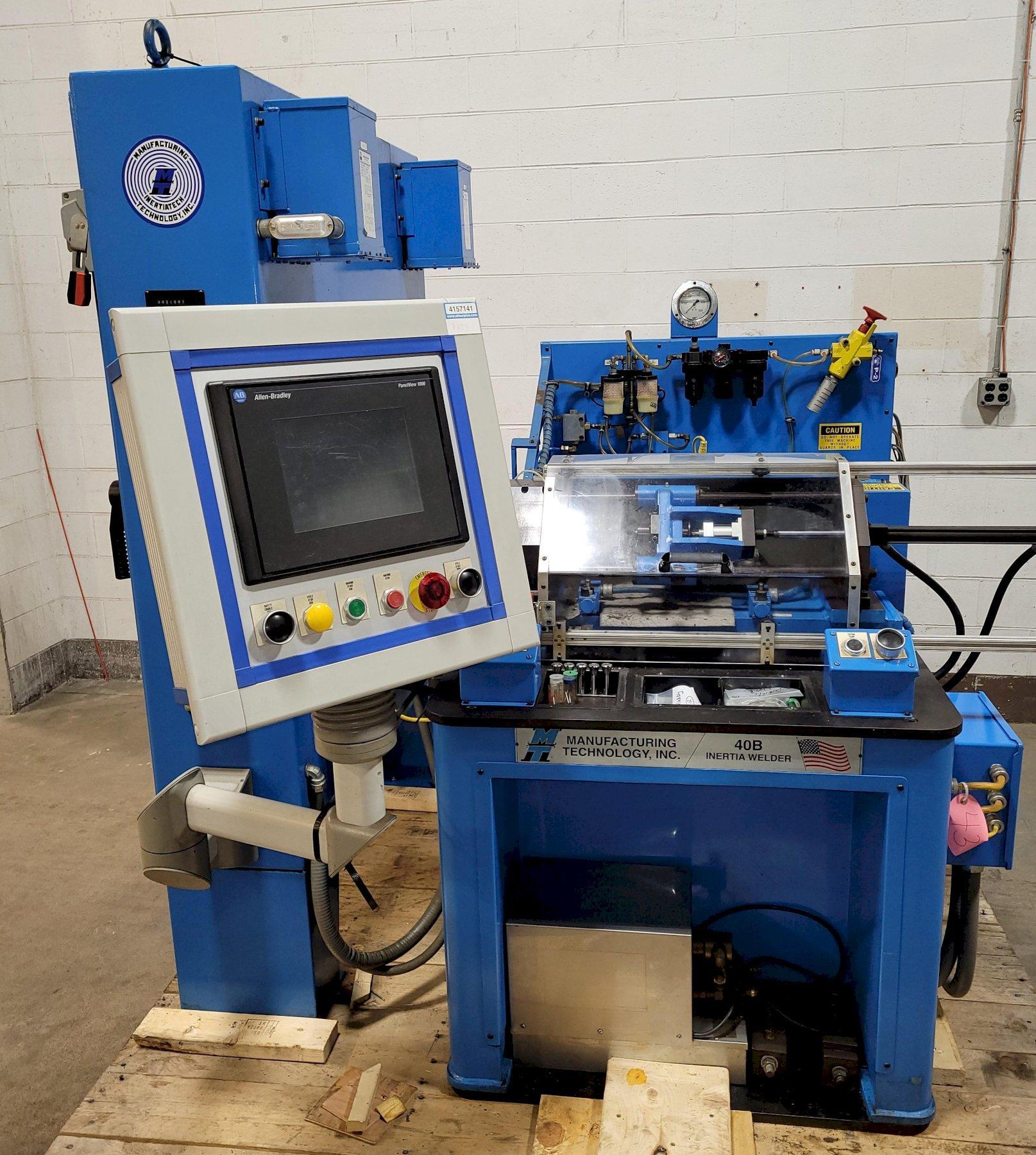 MTI Model 40B Inertia Welder | Adams Machinery Company