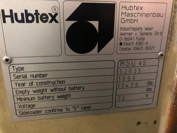 10,000 LB FORKLIFT SIDE LOADER: STOCK #11521