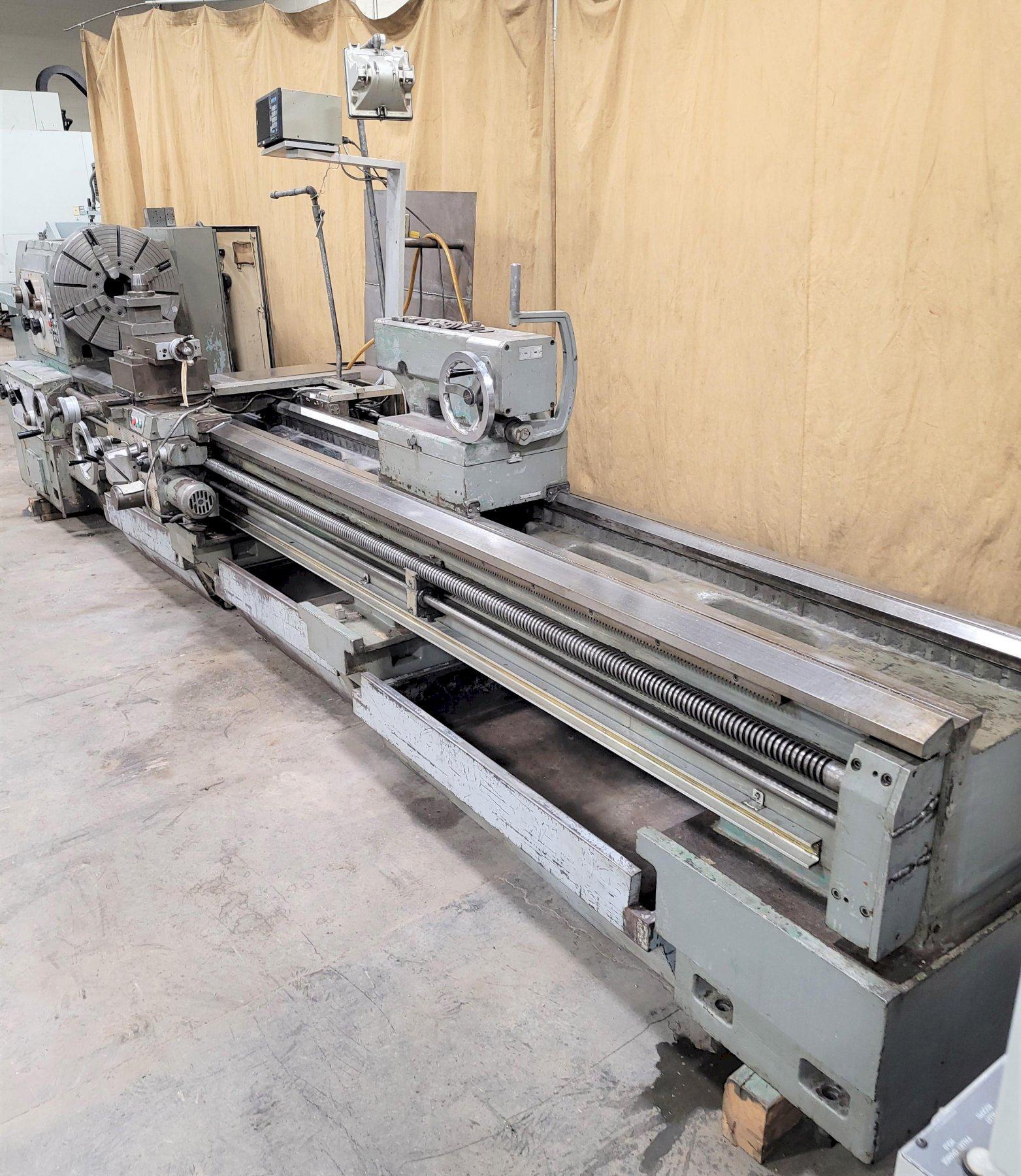 29.5” x 157” Dainichi Model DHK 75-400 Heavy Duty Gap Type Lathe ...