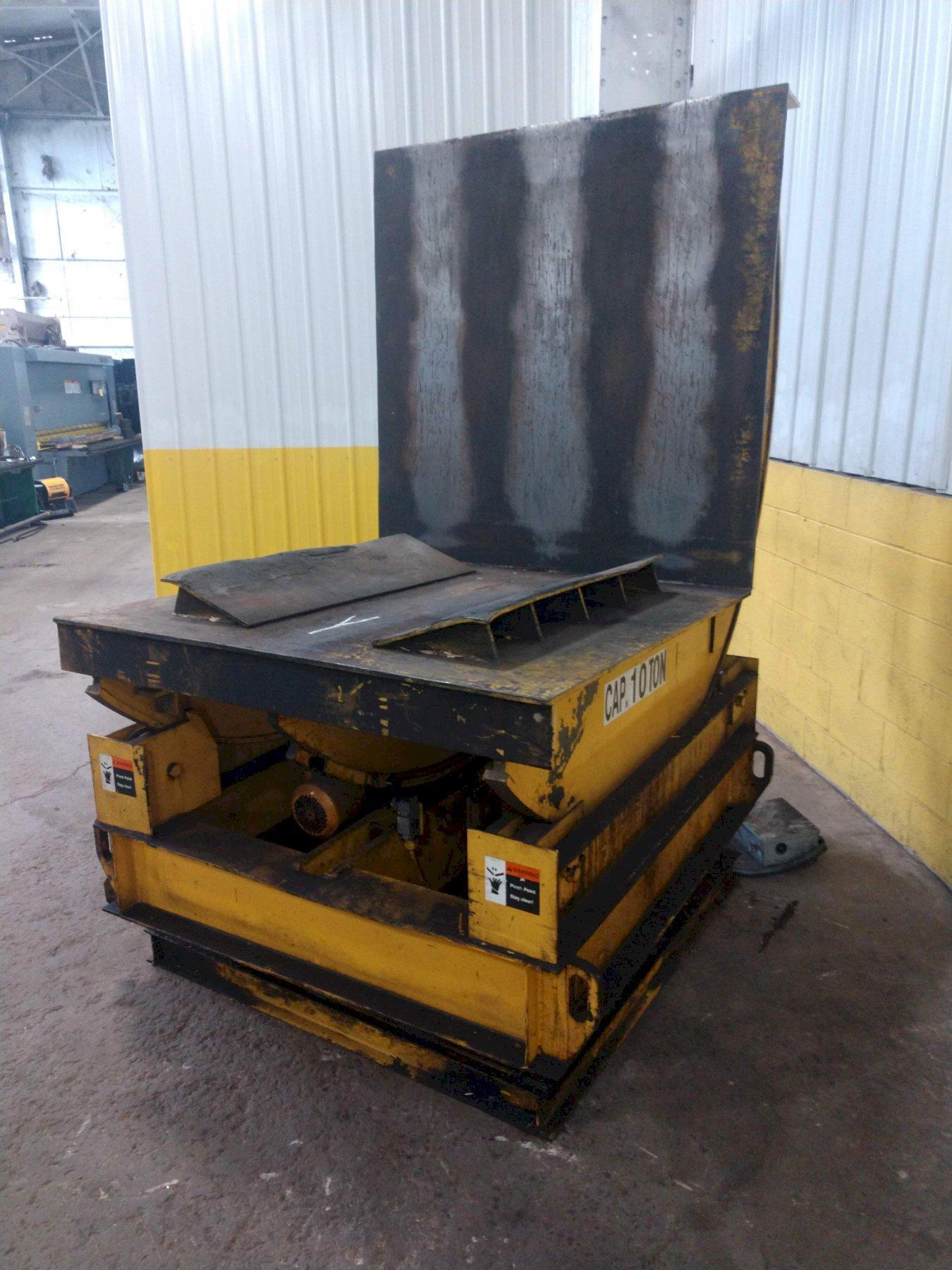20,000 LBS BUSHMAN COIL TIPPER / UPENDER: STOCK #14202