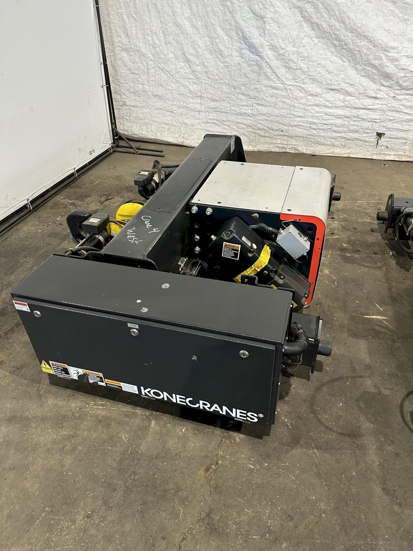 5 TON KONE CXT50410050S76 TOP RUNNING TROLLEY HOIST. STOCK # 0100723 ...