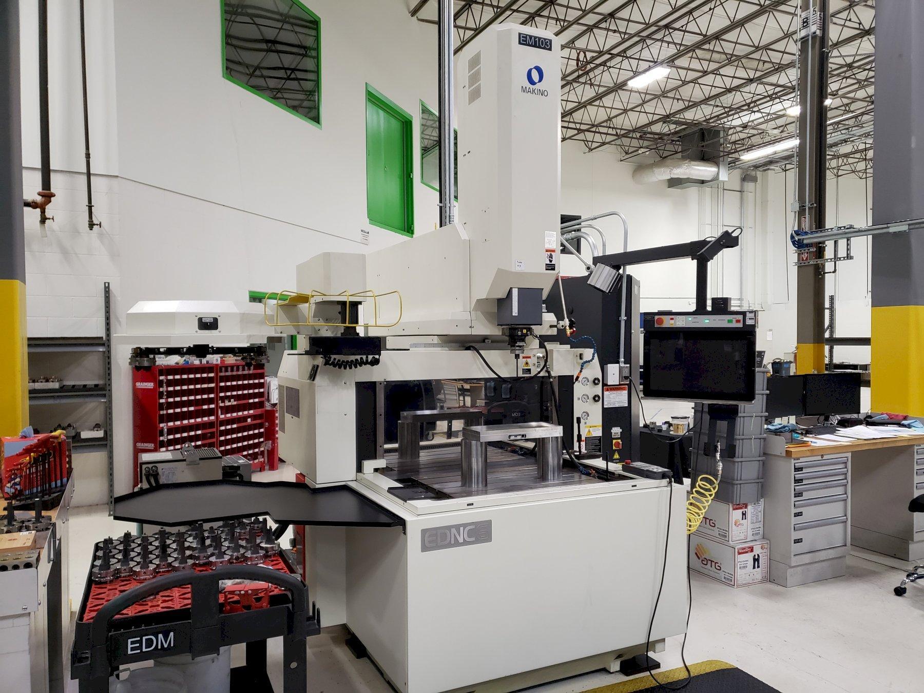 Makino EDNC6 CNC Sinker EDM with Erowa Chuck | Buy and Sell Surplus CNC ...