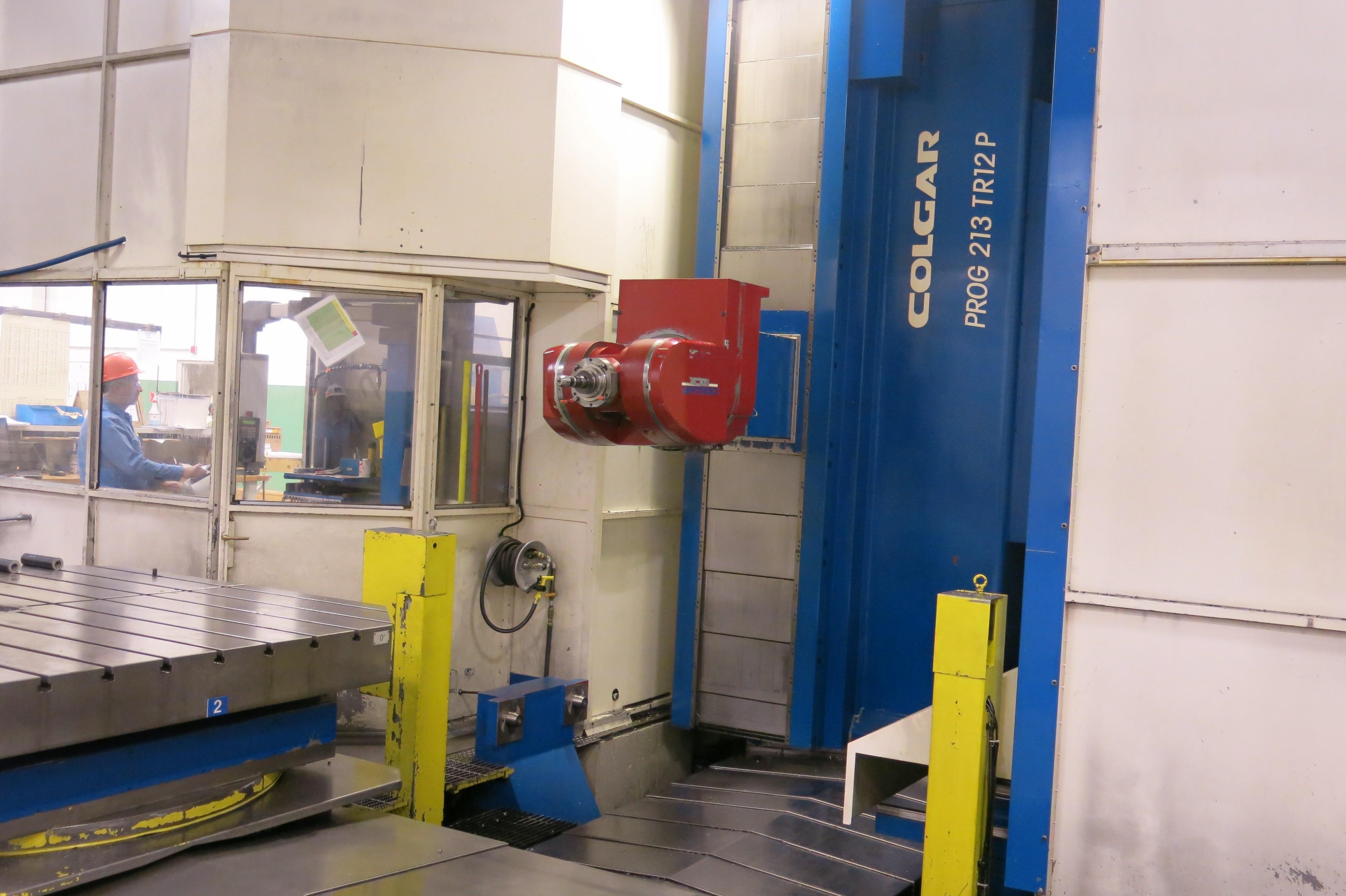 5.1" Colgar Model Prog 213 TR 12/P, A119i CNC "T" Square 5-Axis ...
