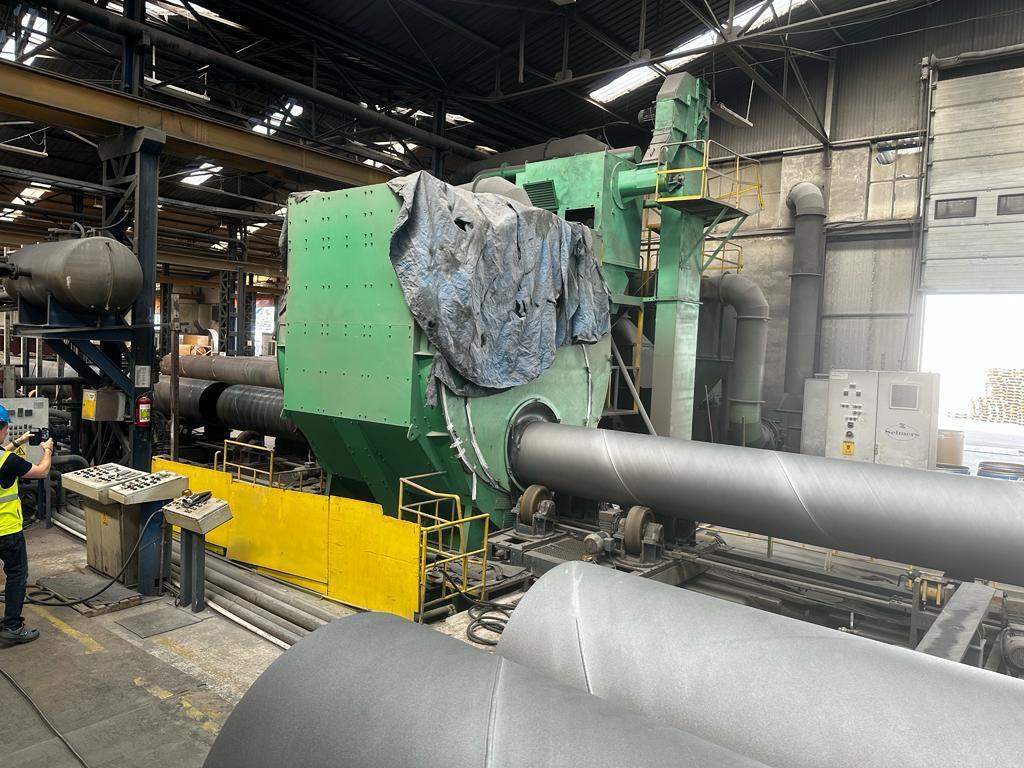 3048mm Kar-De External Shot Blasting Unit | Galaxie Corporation