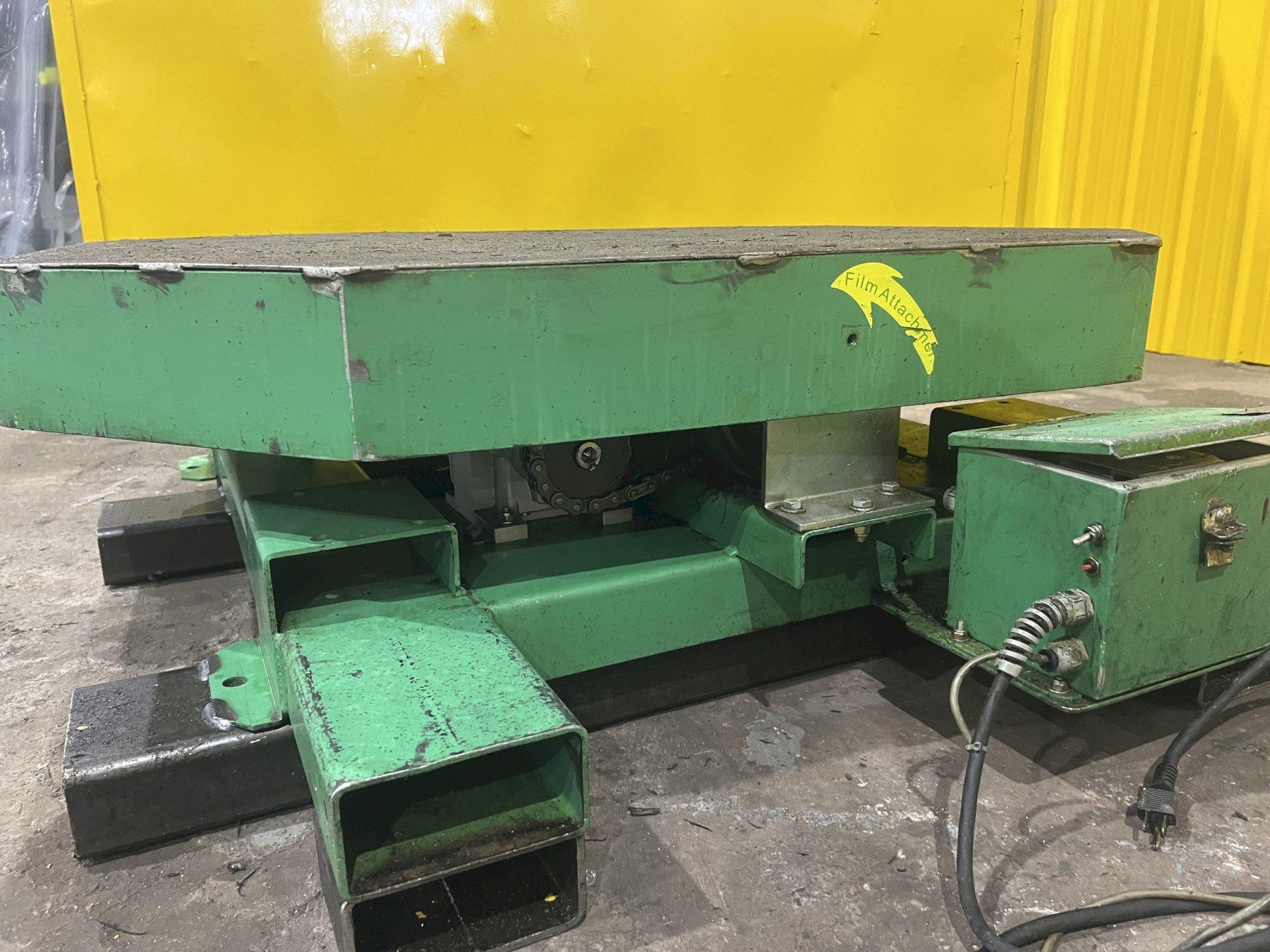 48″ X 48″ SYNERGY LOW PROFILE ROTARY STRETCH WRAP MACHINE: STOCK #20384