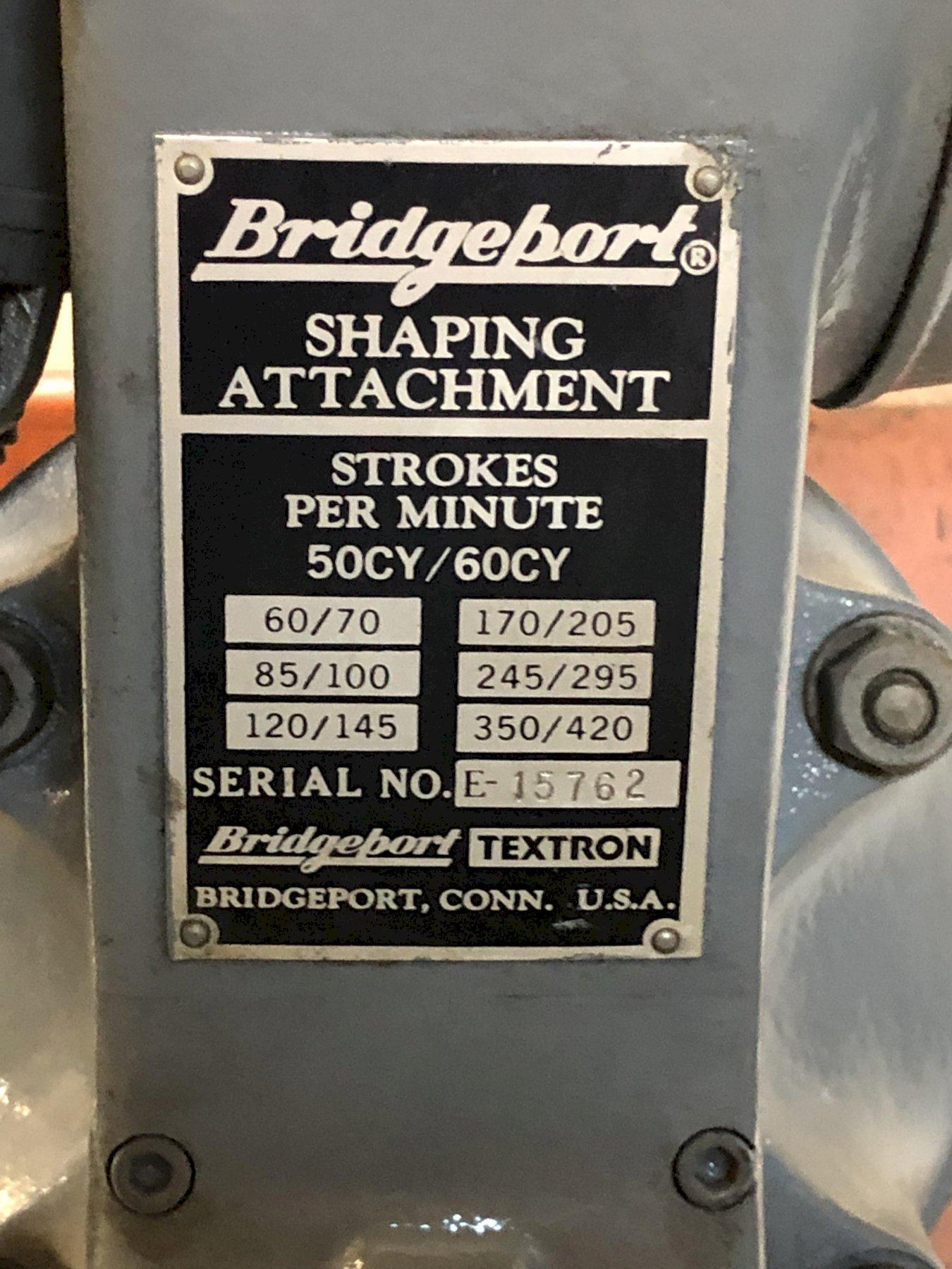 BridgePort Shaping Attachment | American Commercial Trading Inc.