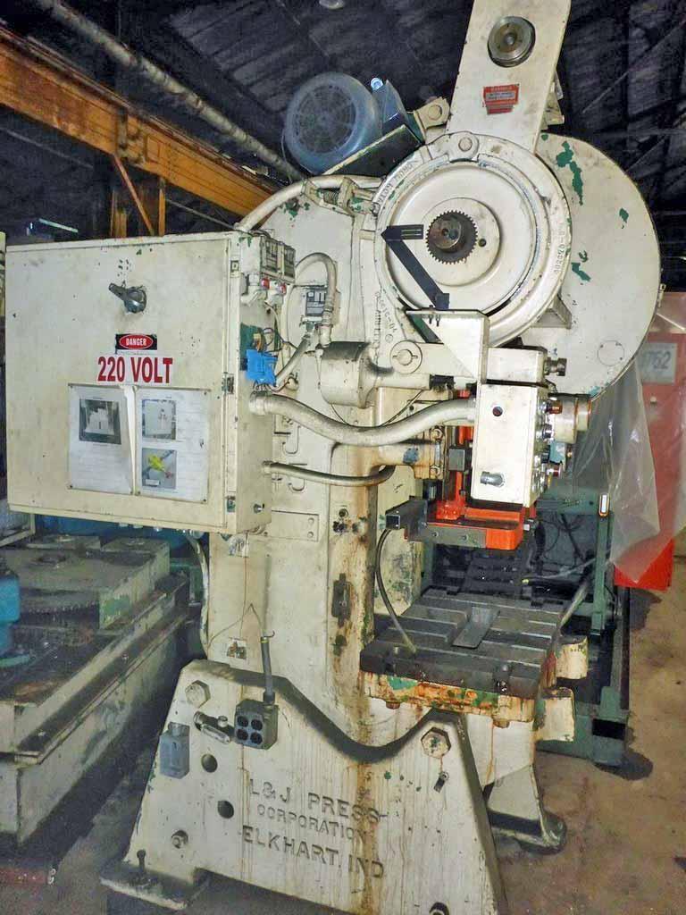 45 Ton L & J OBI Flywheel Press | Deer Creek Machinery