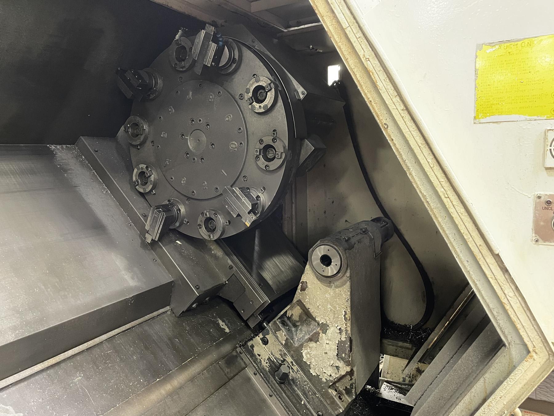 Used, Hitachi Seiki HITEC-TURN 40S CNC Slant Bed Lathe | Harris Machine ...