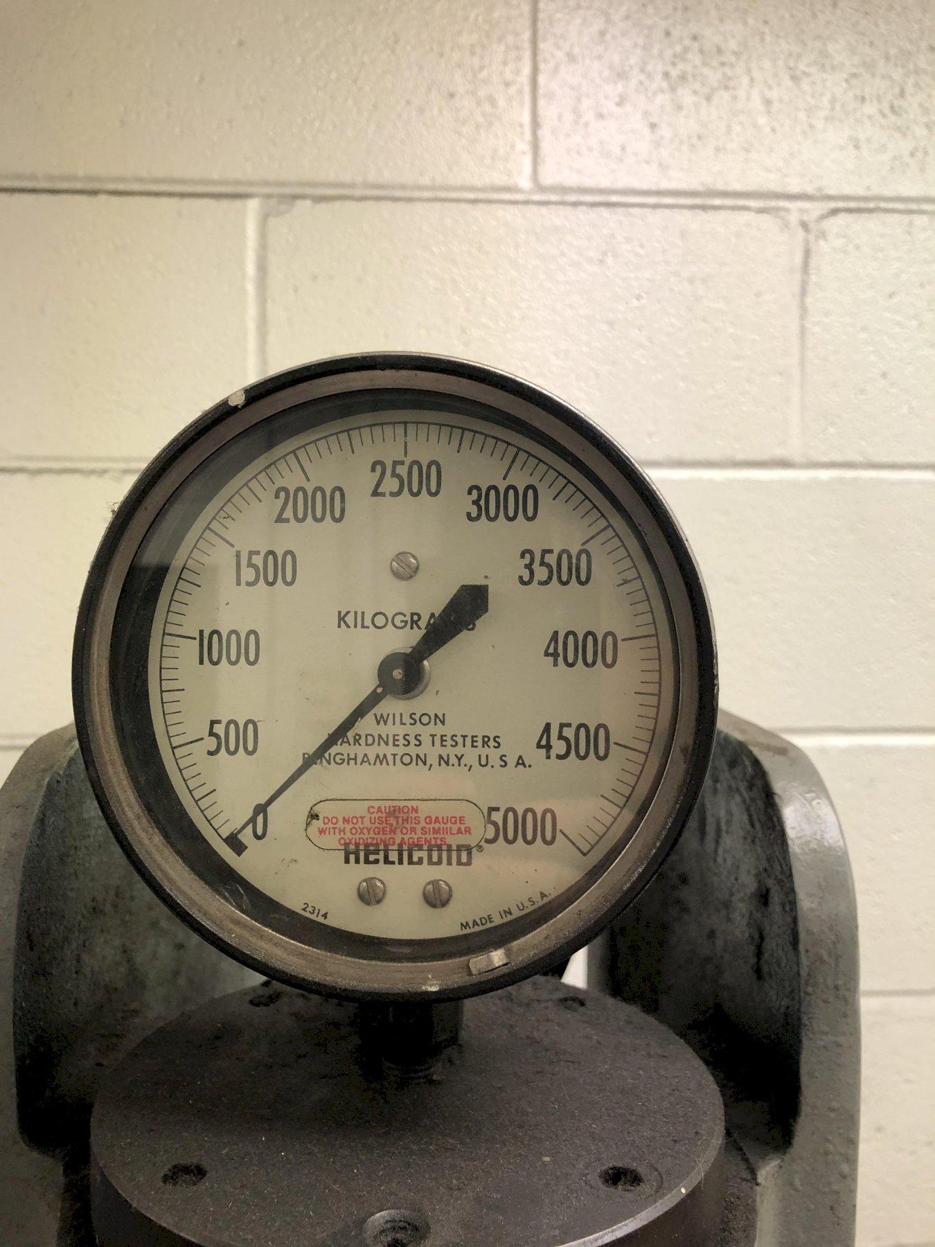 For Sale – WILSON Testers, Hardness – WILSON MODEL L BRINELL TESTER S/N ...