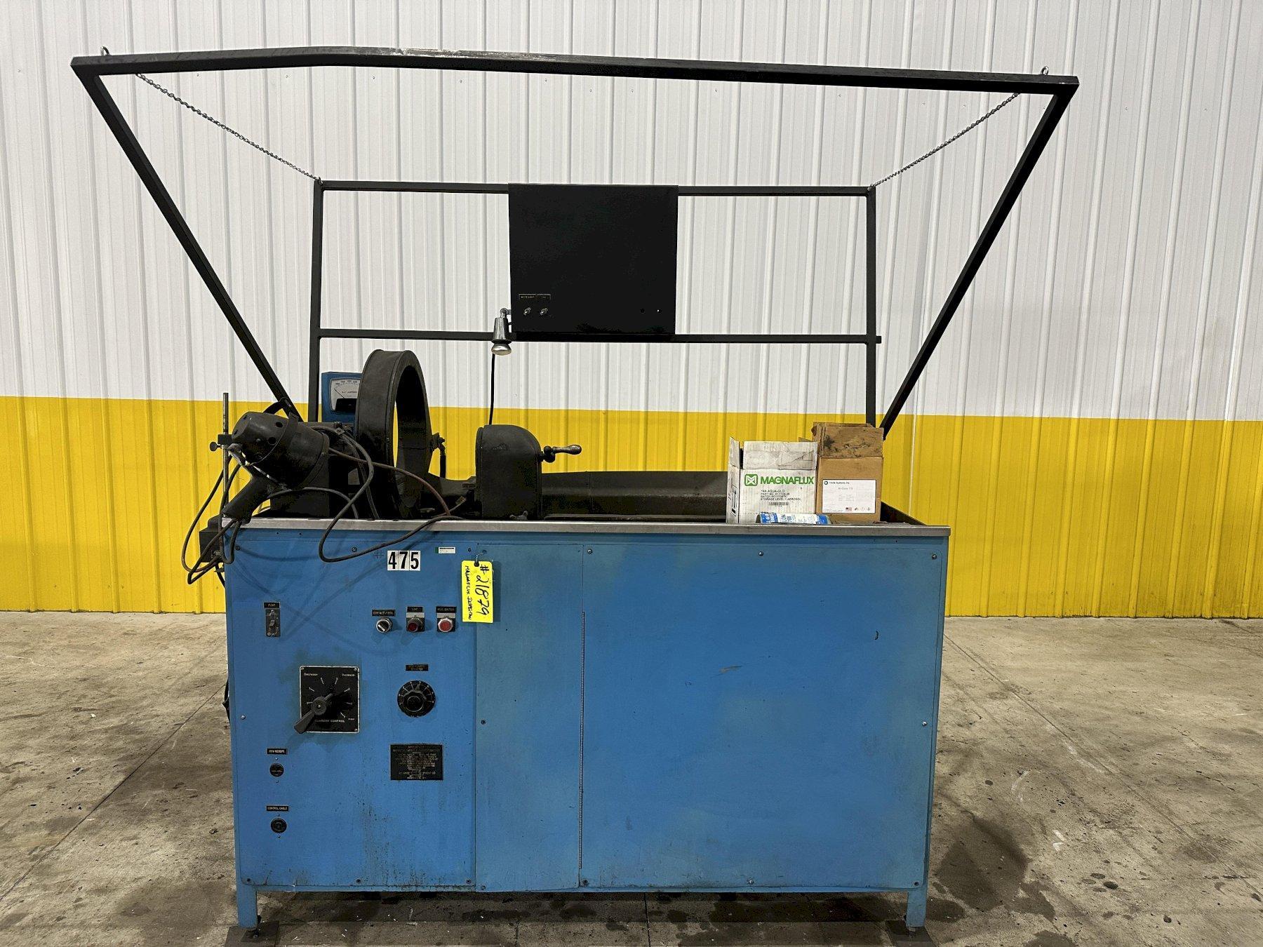 MAGNAFLUX MODEL #TAQ525 MEGNETIC PARTICLE INSPECTION UNIT: STOCK #21879