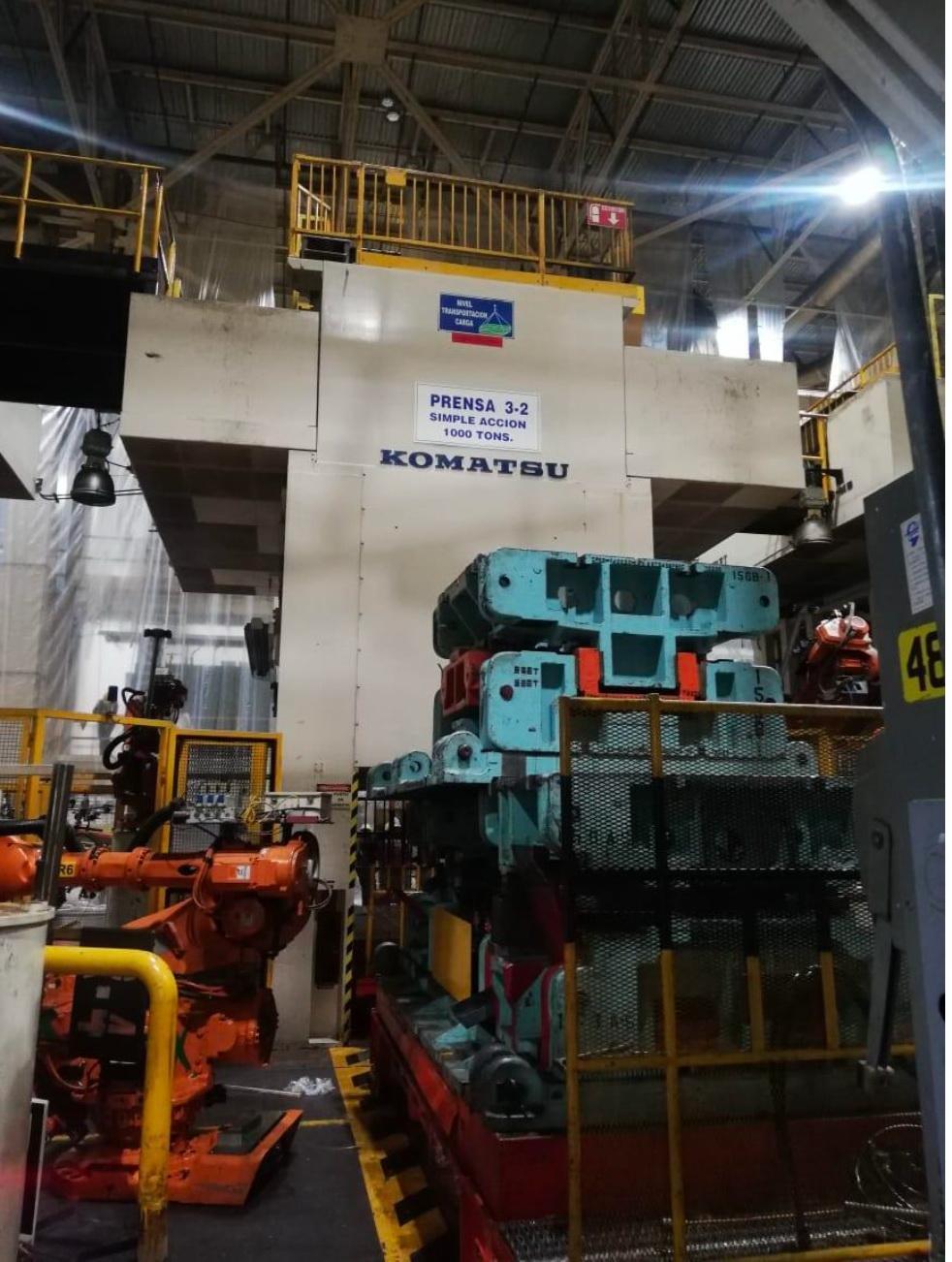 Komatsu Straight Side Press | Toledo Press