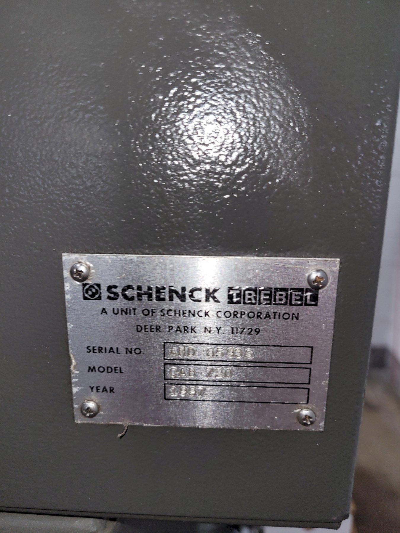 250 LB SCHENCK H20BU HORIZONTAL BALANCING MACHINE | Adams Machinery Company