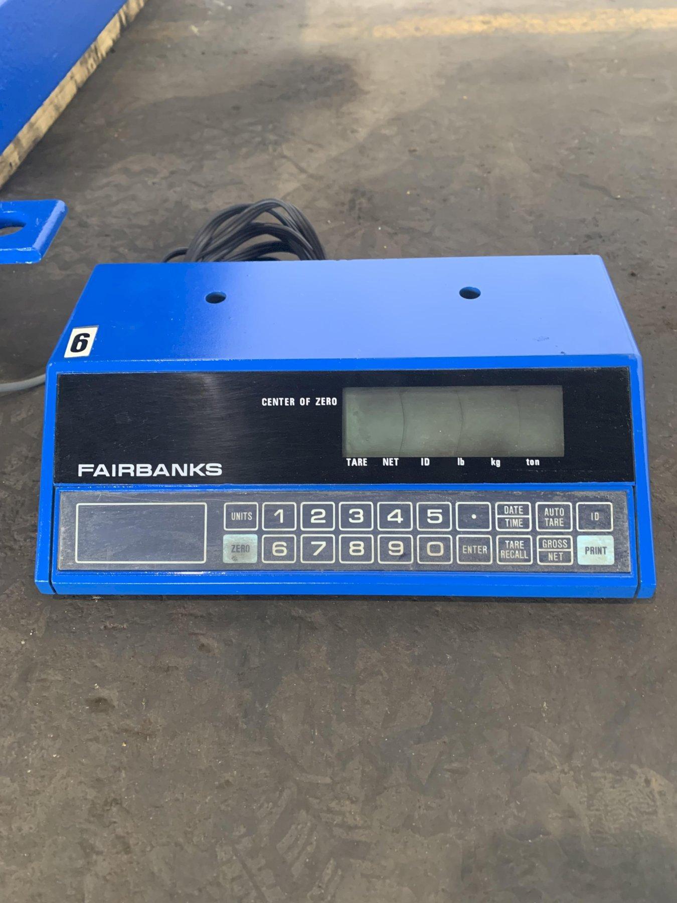 LOADMASTER 6′ x 6′ PLATFORM SCALE w/ FAIRBANKS DIGITAL READOUT. STOCK ...