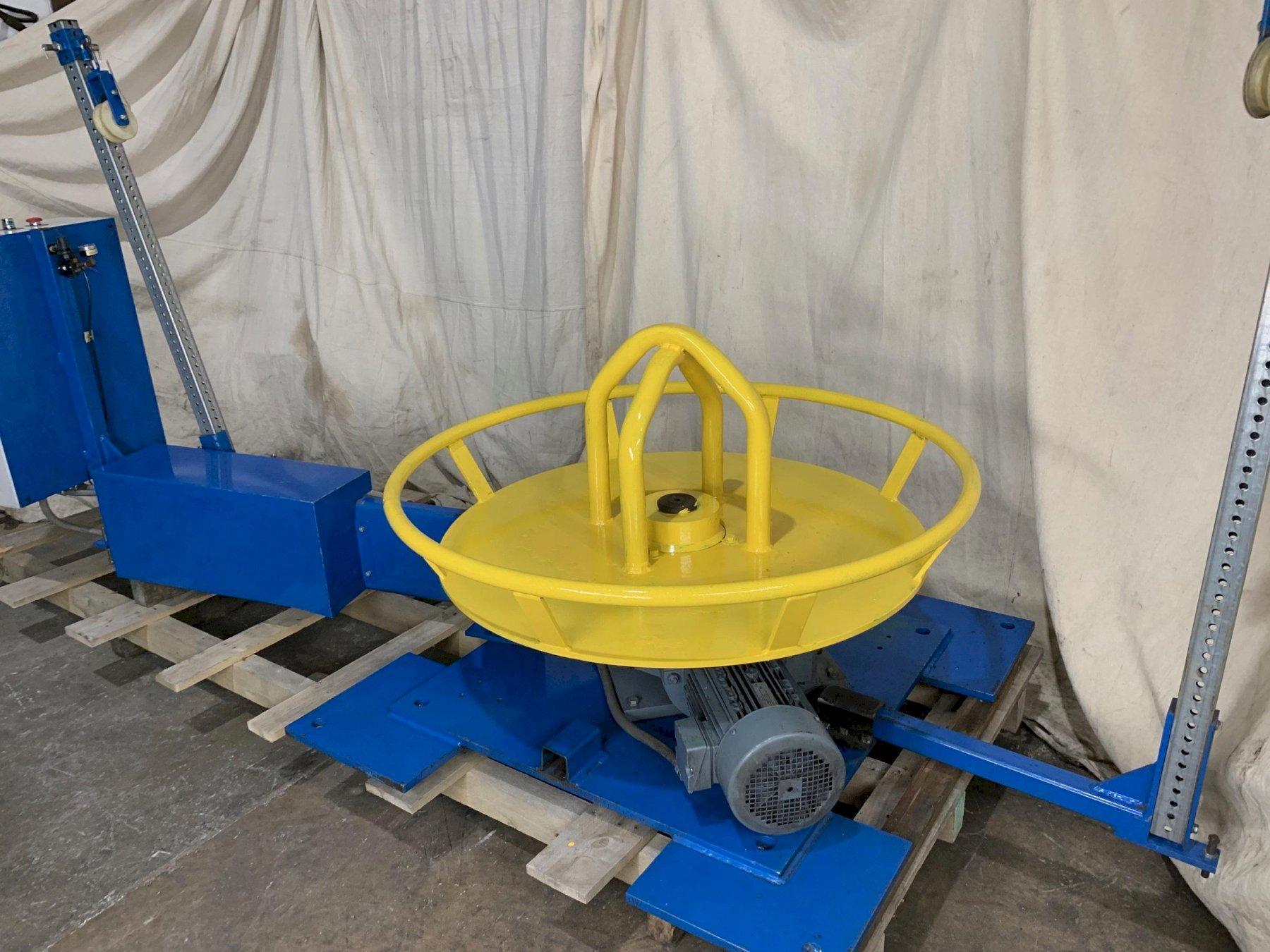 RMG MODEL 6450 POWERED WIRE PAYOFF/TURNTABLE | Blumberg Machinery Co.