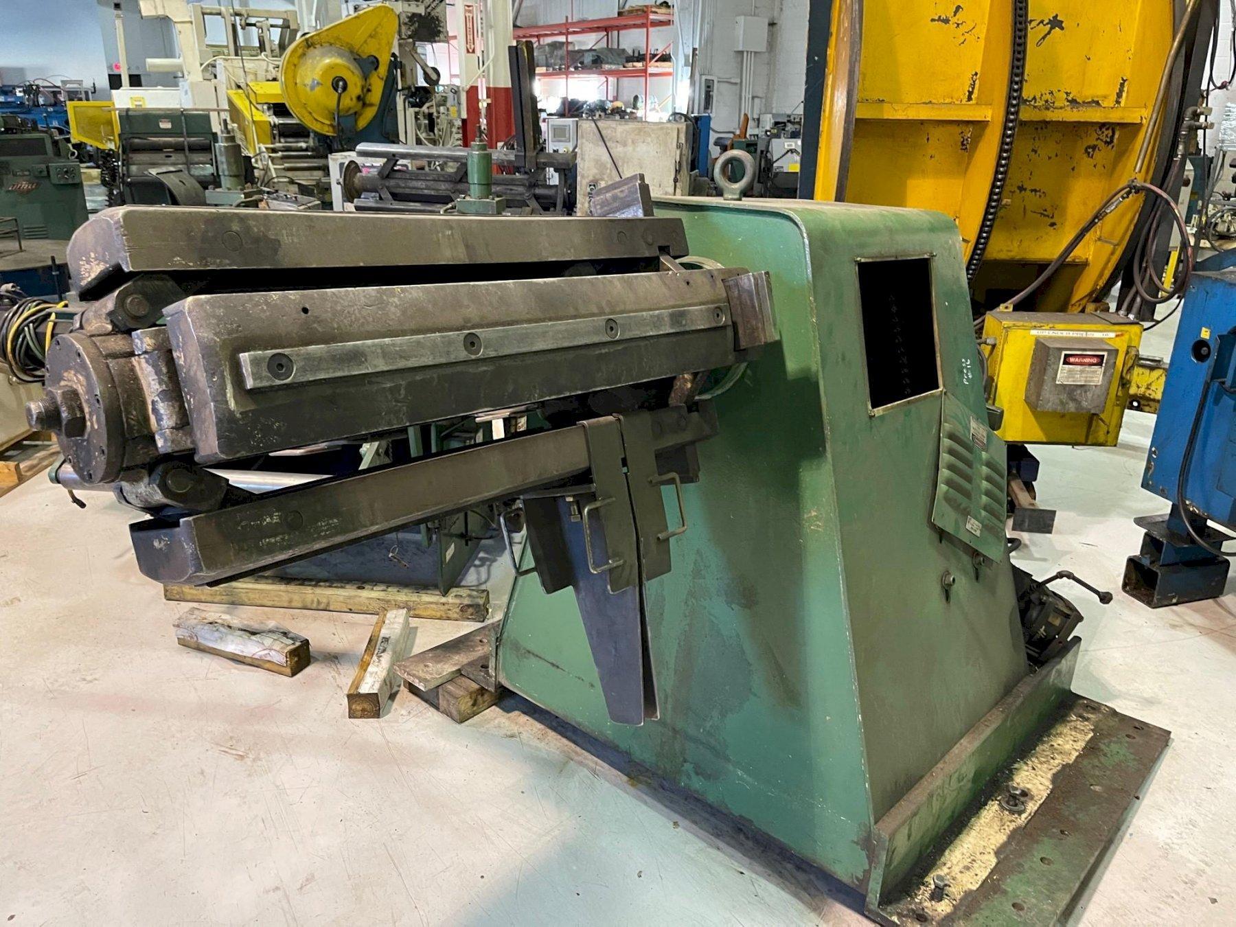 12,000 lbs. x 30" Perfecto Coil Reel and Powered Straightener - S&G ...