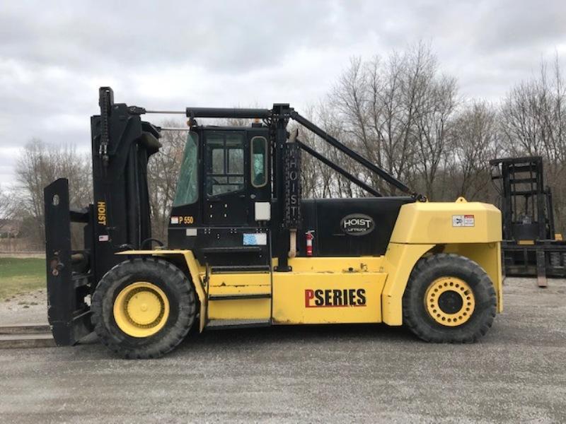 55,000 LB. HOIST MODEL P550 FORK LIFT TRUCK | Blumberg Machinery Co.