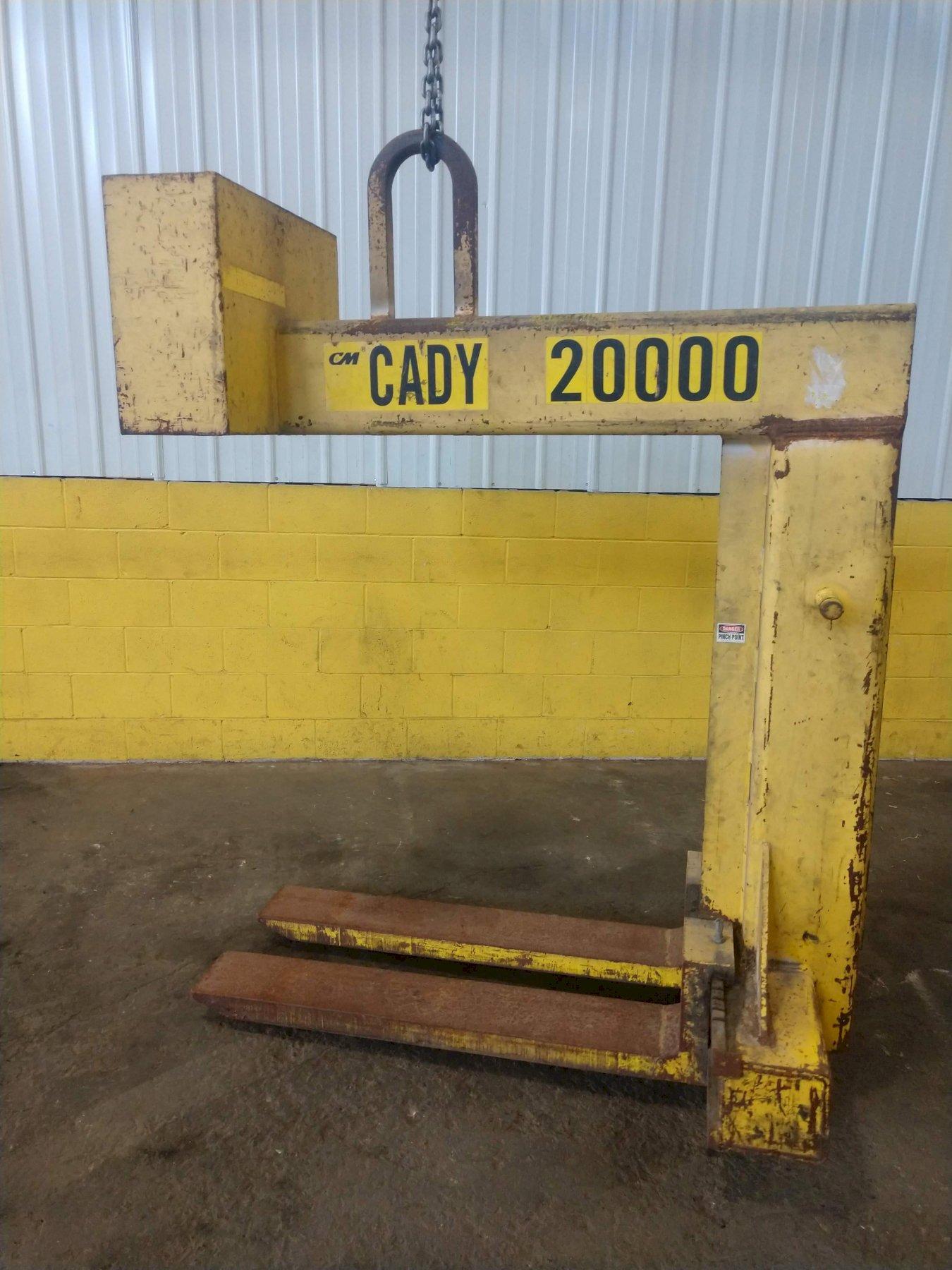 10 TON CM CADY MODEL #A2048 LIFTING C-HOOK: STOCK #14880