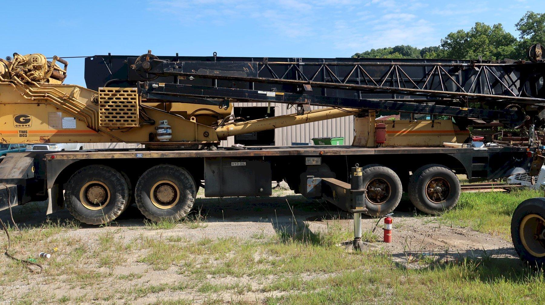 65 Ton Grove TMS865 All Terrain Crane | G-2000 Inc.