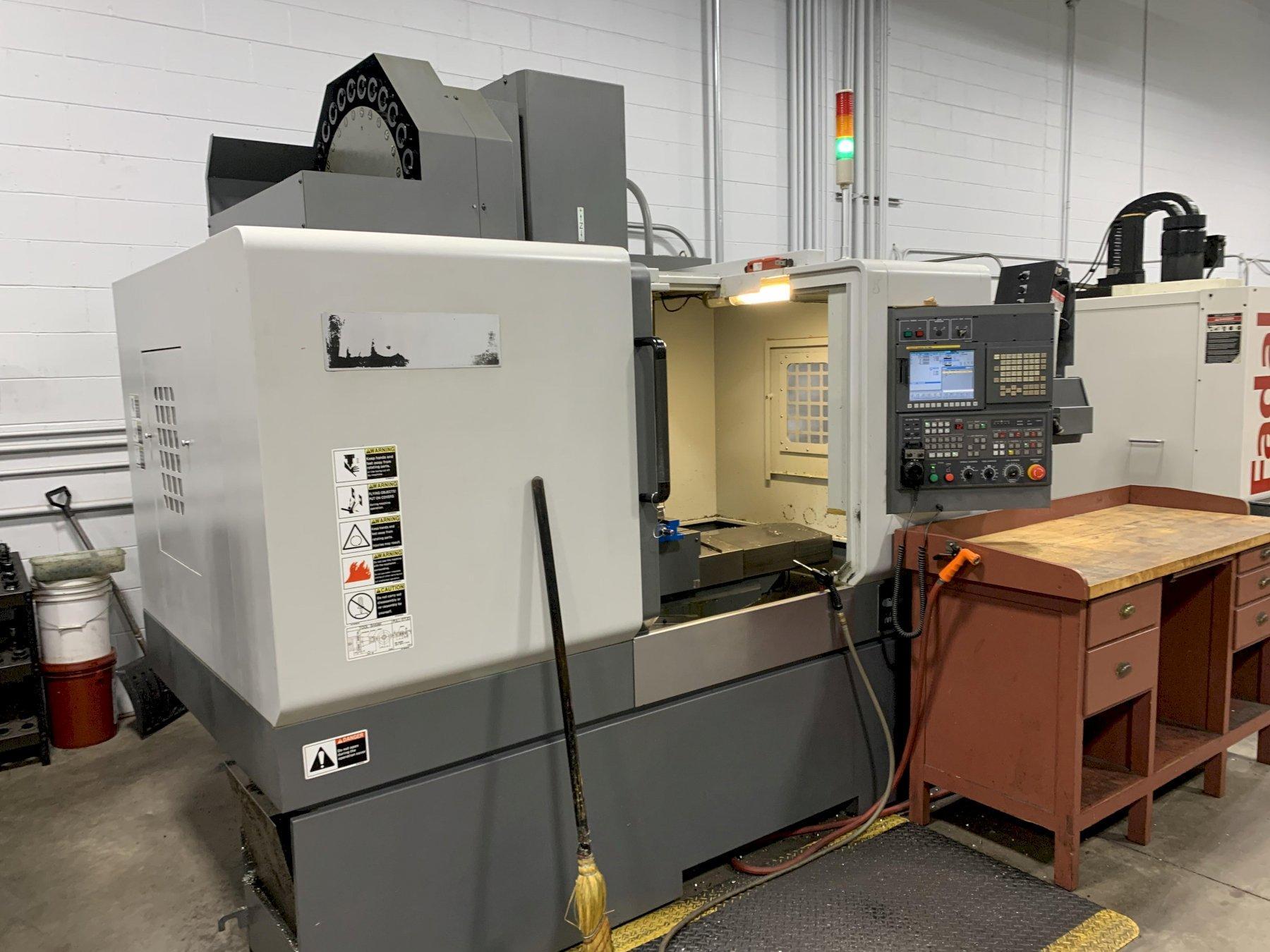 SAMSUNG Model MCV50 3-Axis CNC Vertical Machining Center, S/N DT50B0032 ...