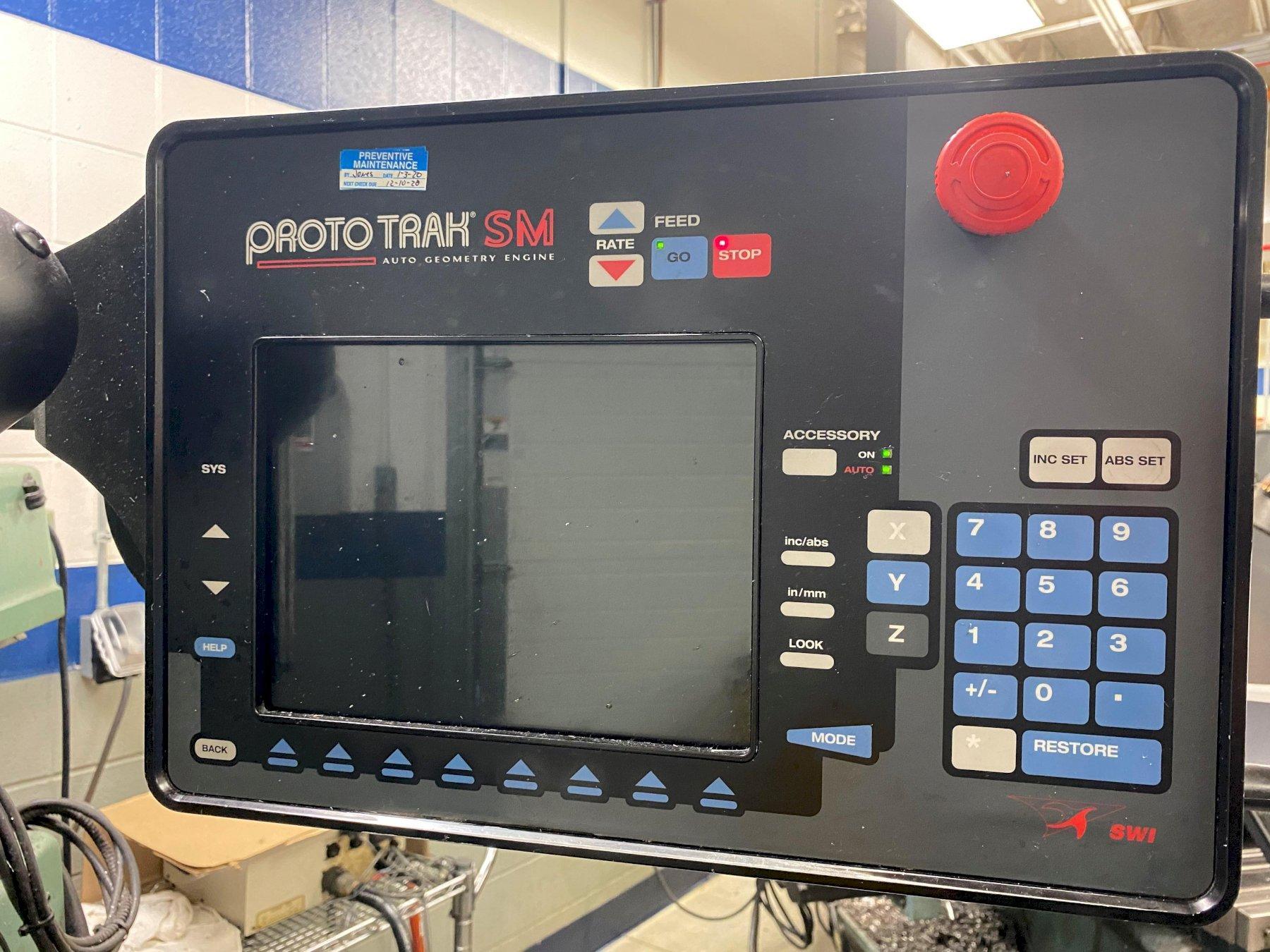 Proto Trak Sport K3 2-axis CNC Milling Machine with Proto Trak SM ...