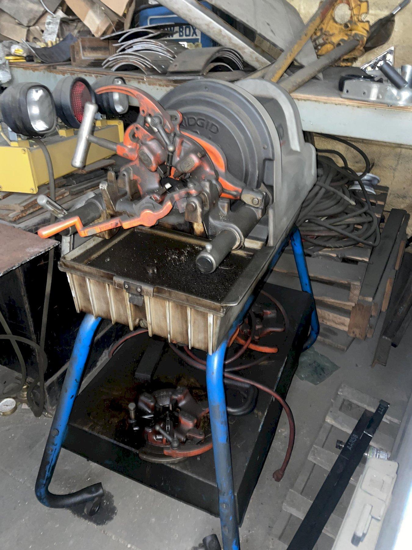 RIDGID MODEL 1224 PIPE THREADER: STOCK #16931