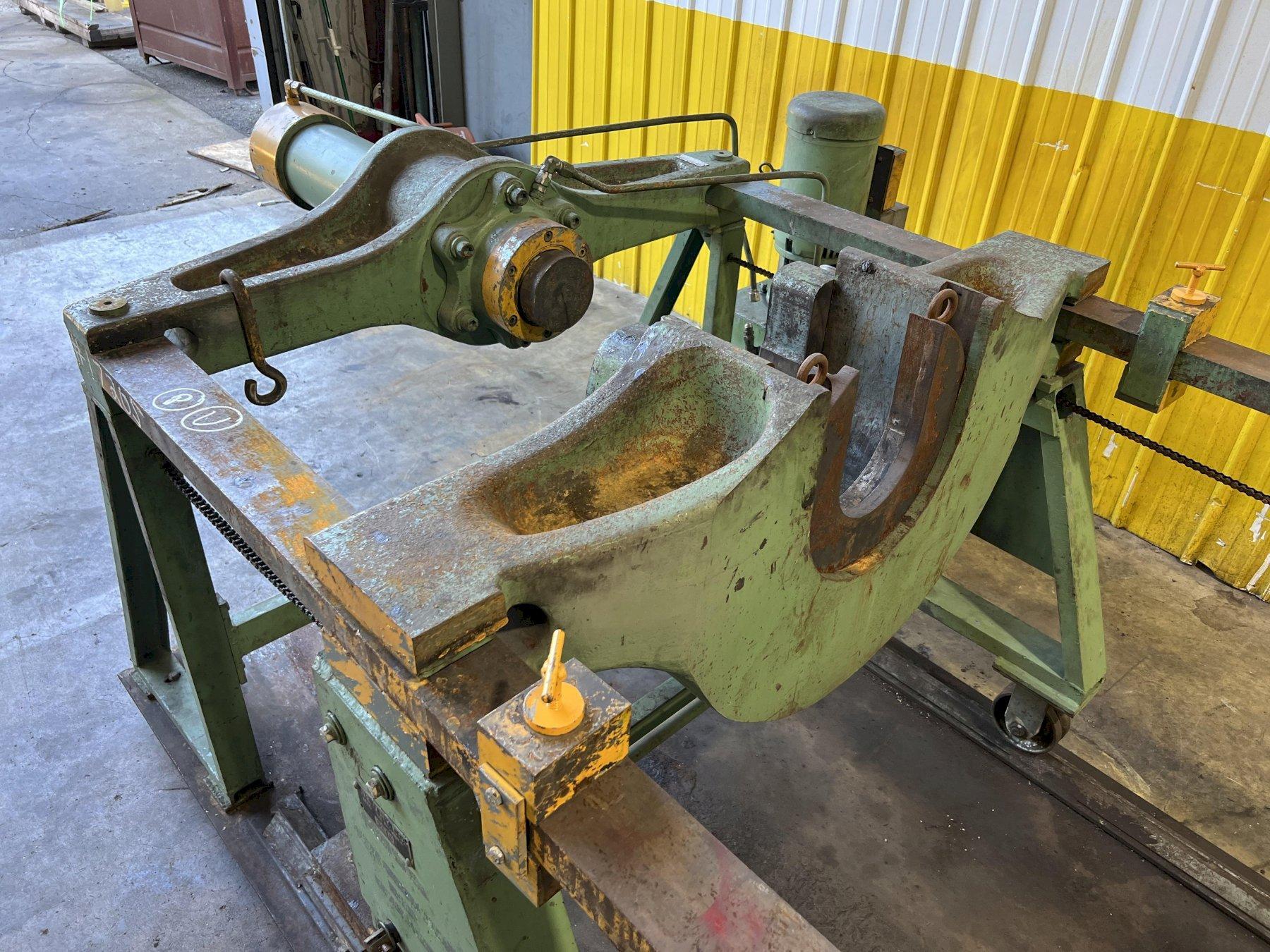 100 TON RODGERS HORIZONAL HYDRAULIC PRESS: STOCK #17205