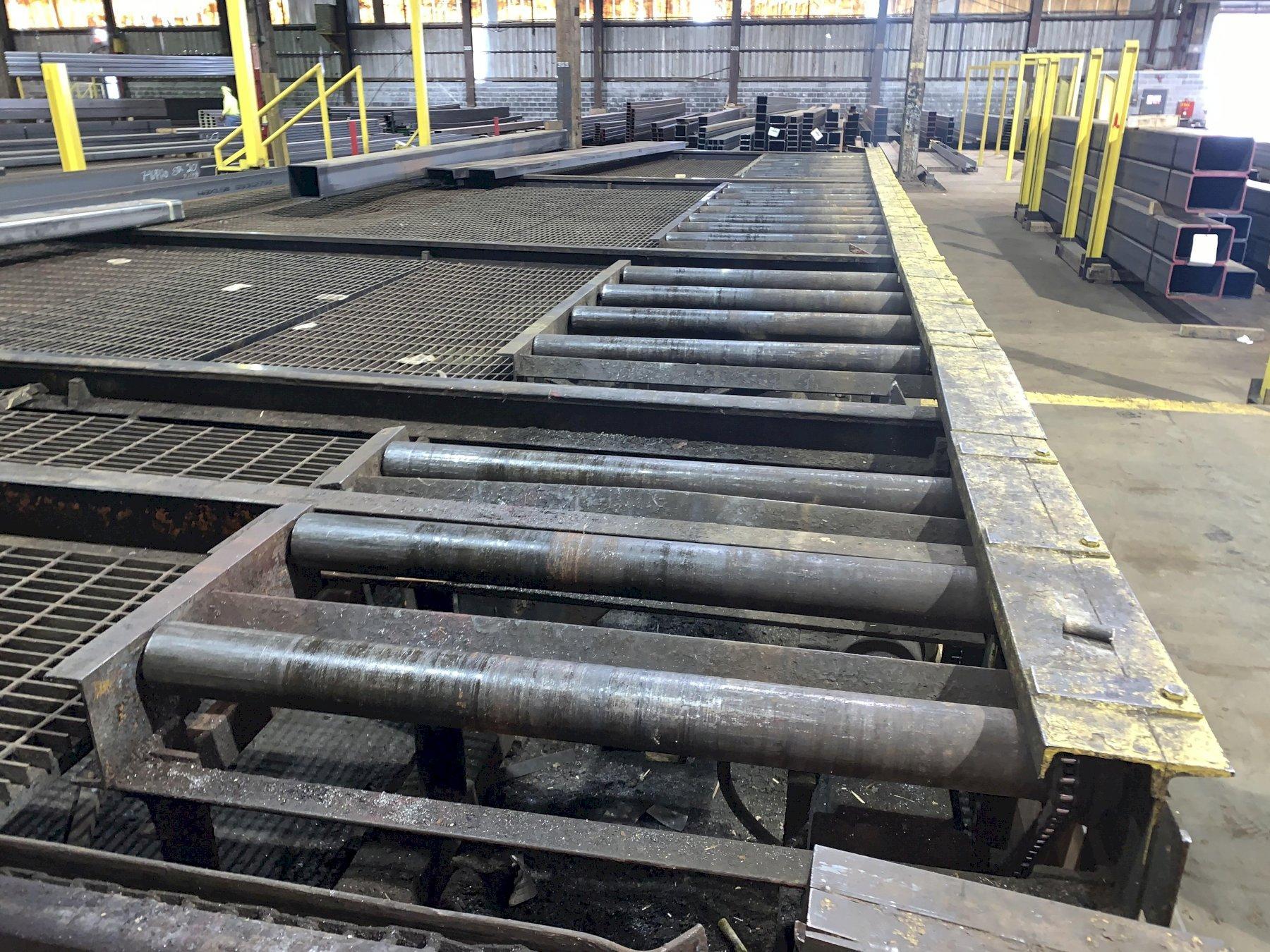 36″ WIDE HEAVY DUTY POWERED ROLLER CONVEYOR: STOCK #12946