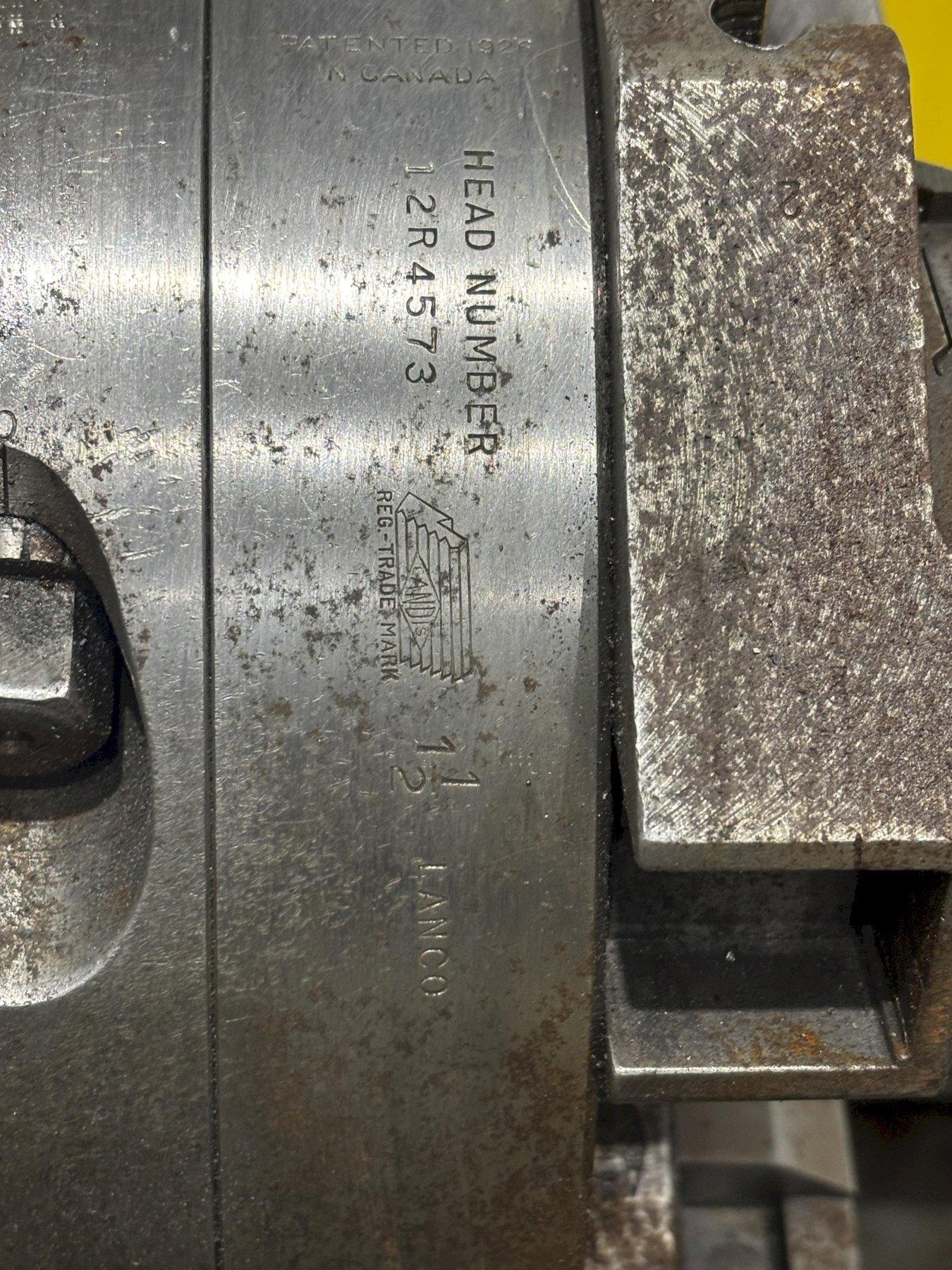 1.5″ LANDIS MODEL #1-1/2-MB PIPE & BOLT THREADER: STOCK #22524