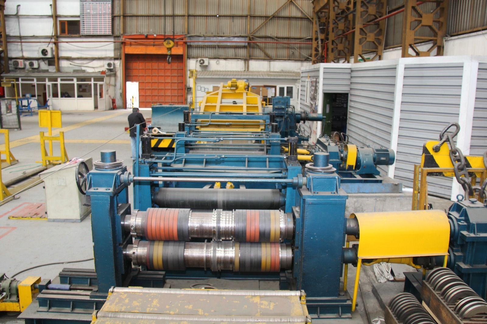 1550mm (60″) x 5mm x 15 Ton Loop Slitting Line (2012) | Galaxie Corporation