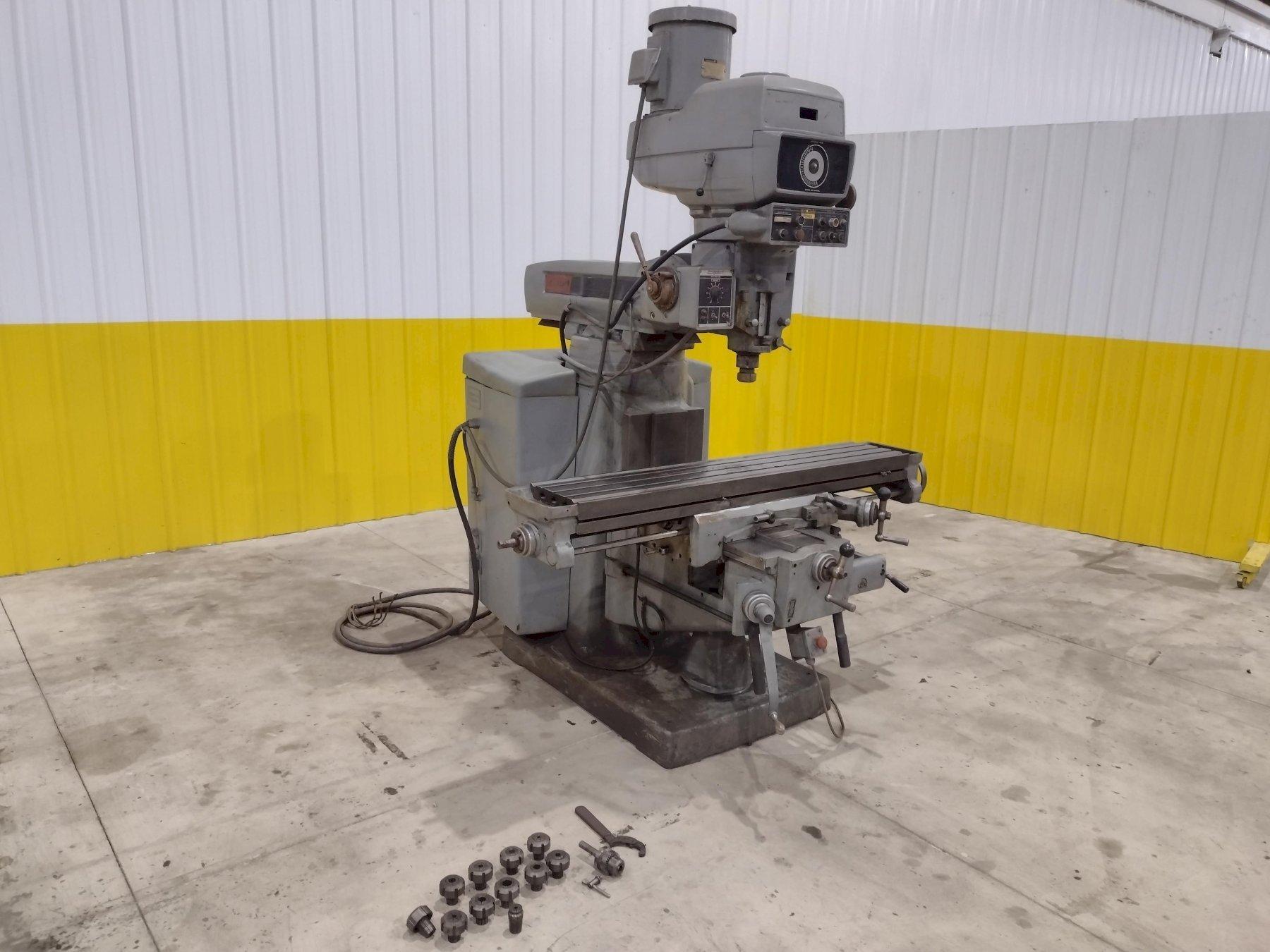 BRIDGEPORT SERIES II VERTICAL MILLING MACHINE: STOCK #20606