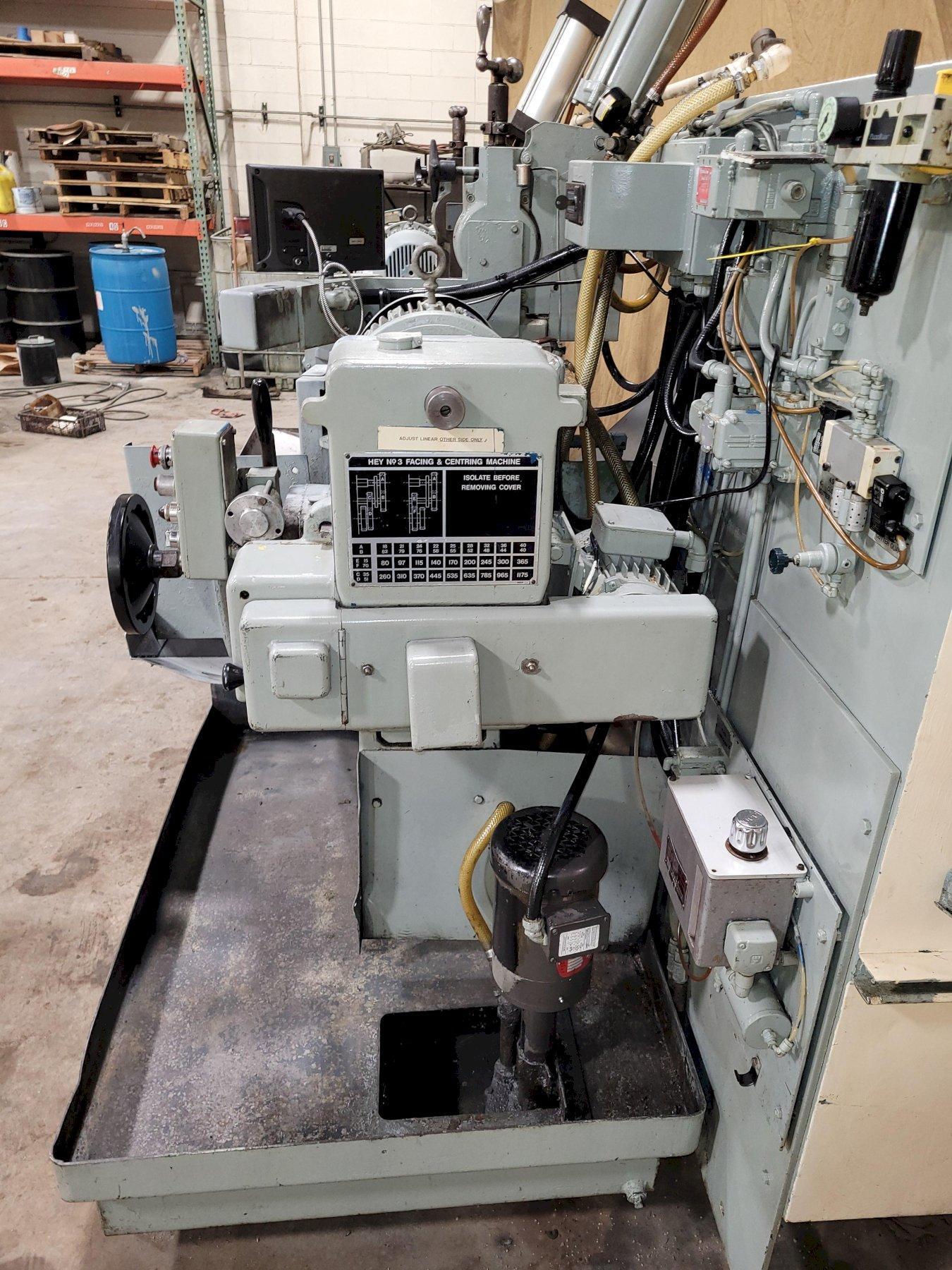 8″ x 75″ Hey No. 3 Double End Facing And Centering Machine | Adams ...