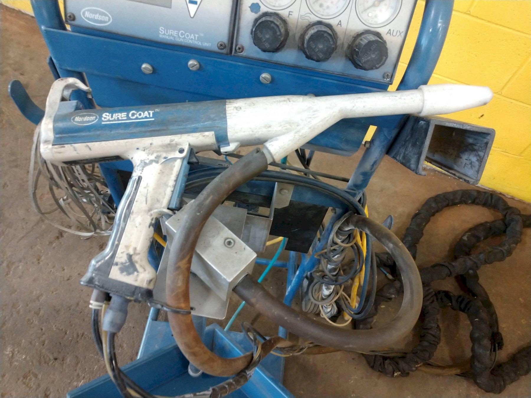 NORDSON SURE COAT POWDER COAT GUN WITH CONTROL: STOCK 13804