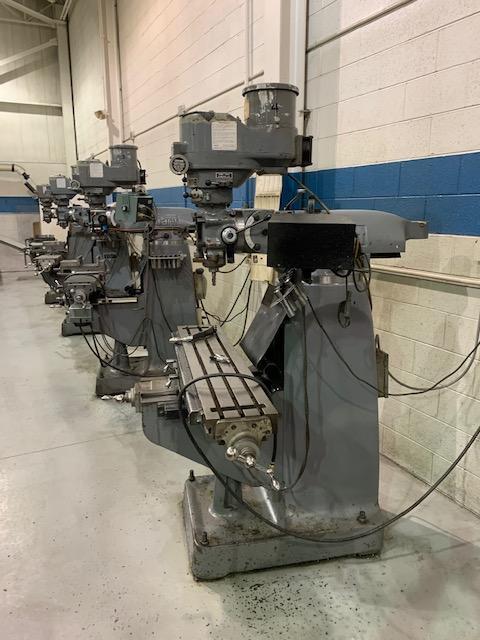 3 Hp Alliant Vertical Milling Machine | G-2000 Inc.