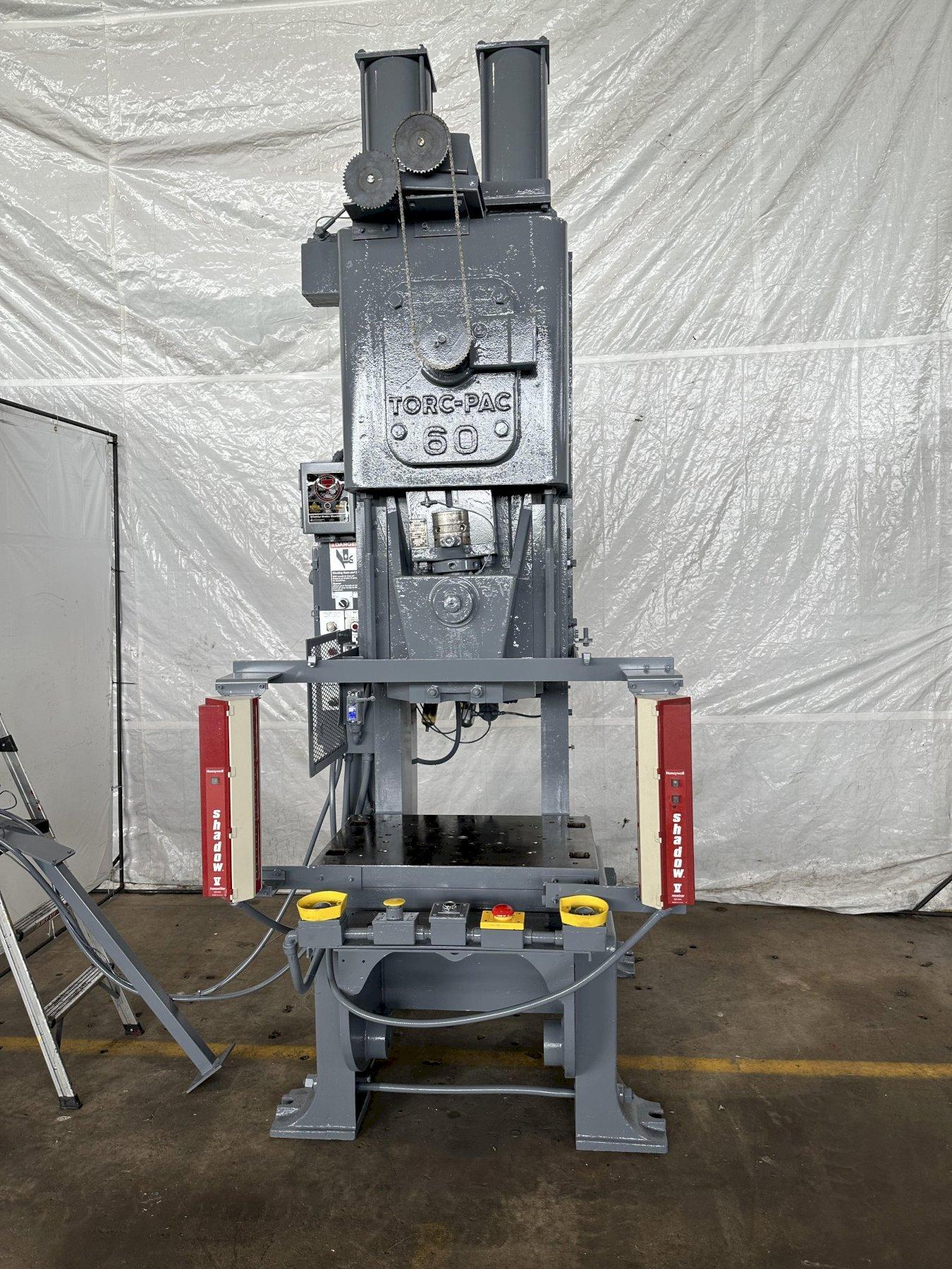 60 TON CLEARING MODEL TORQUE PAC OBI PRESS. STOCK # 0420023 | G-2000 Inc.