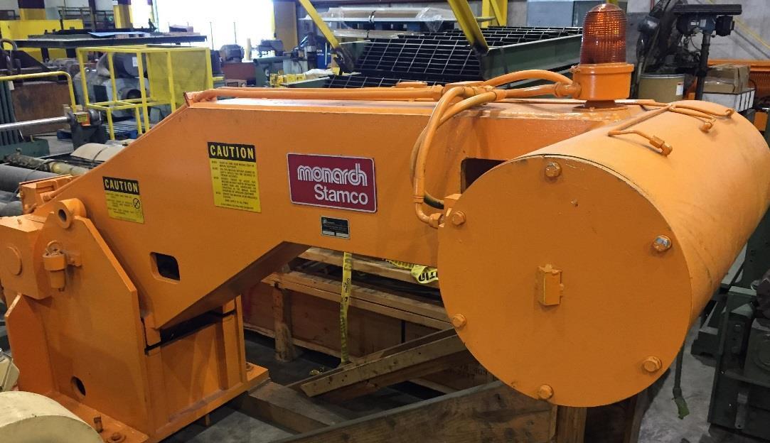 72″ x .125″ x 40,000# Stamco Aluminum Slitting Line | Galaxie Corporation